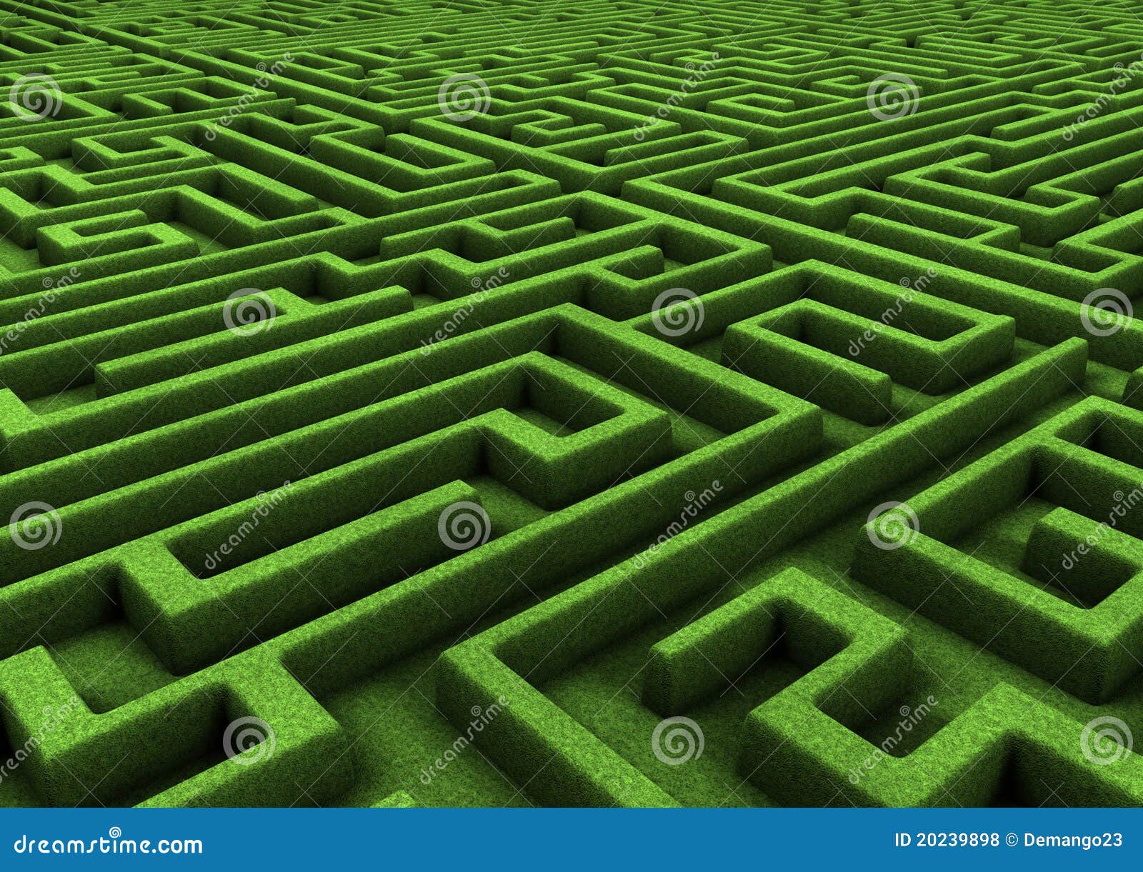 Huge Maze Royalty Free Stock Photos - Image: 20239898