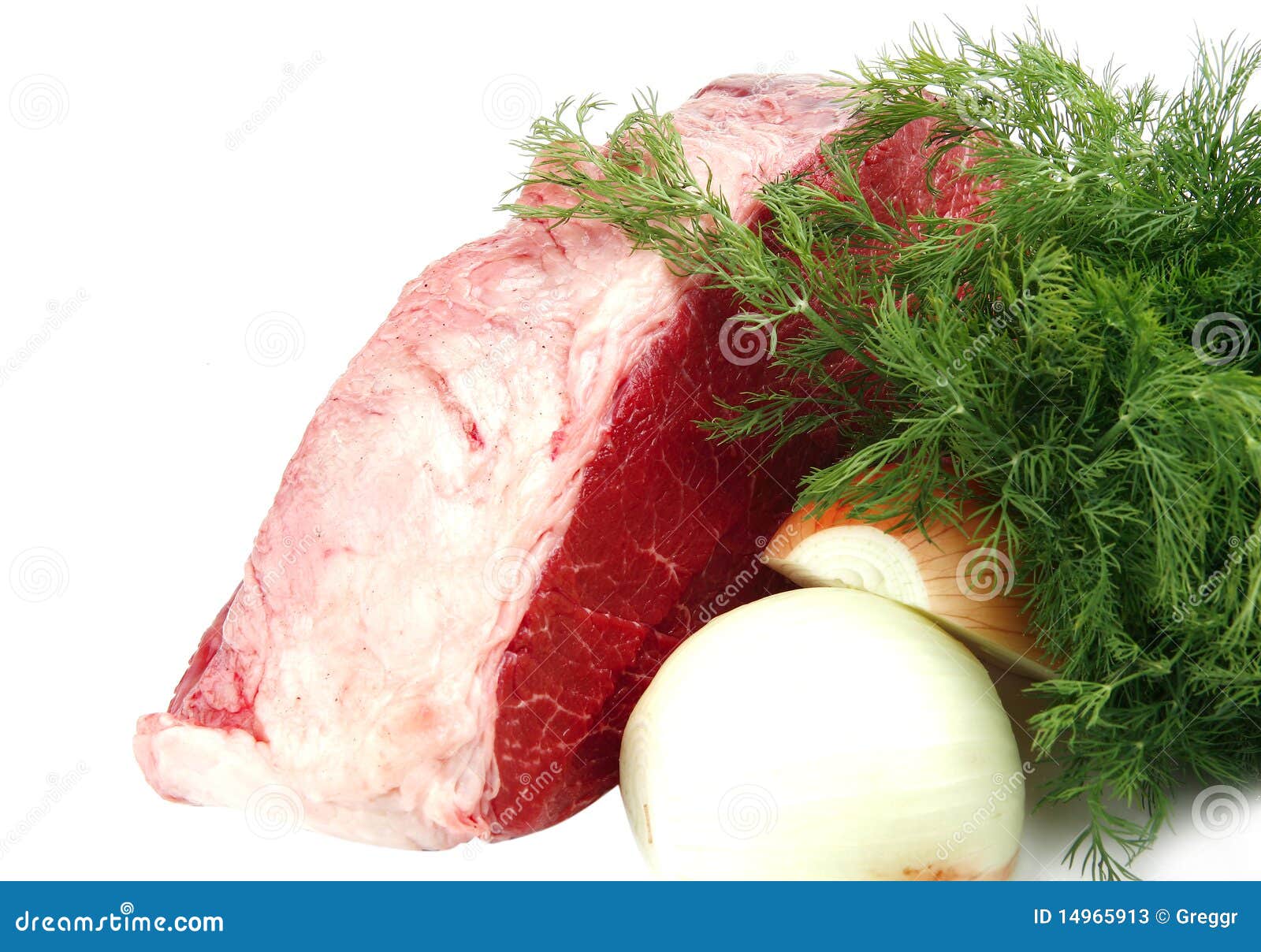 Huge meat chunk stock image. Image of butcher, bloody - 14965913