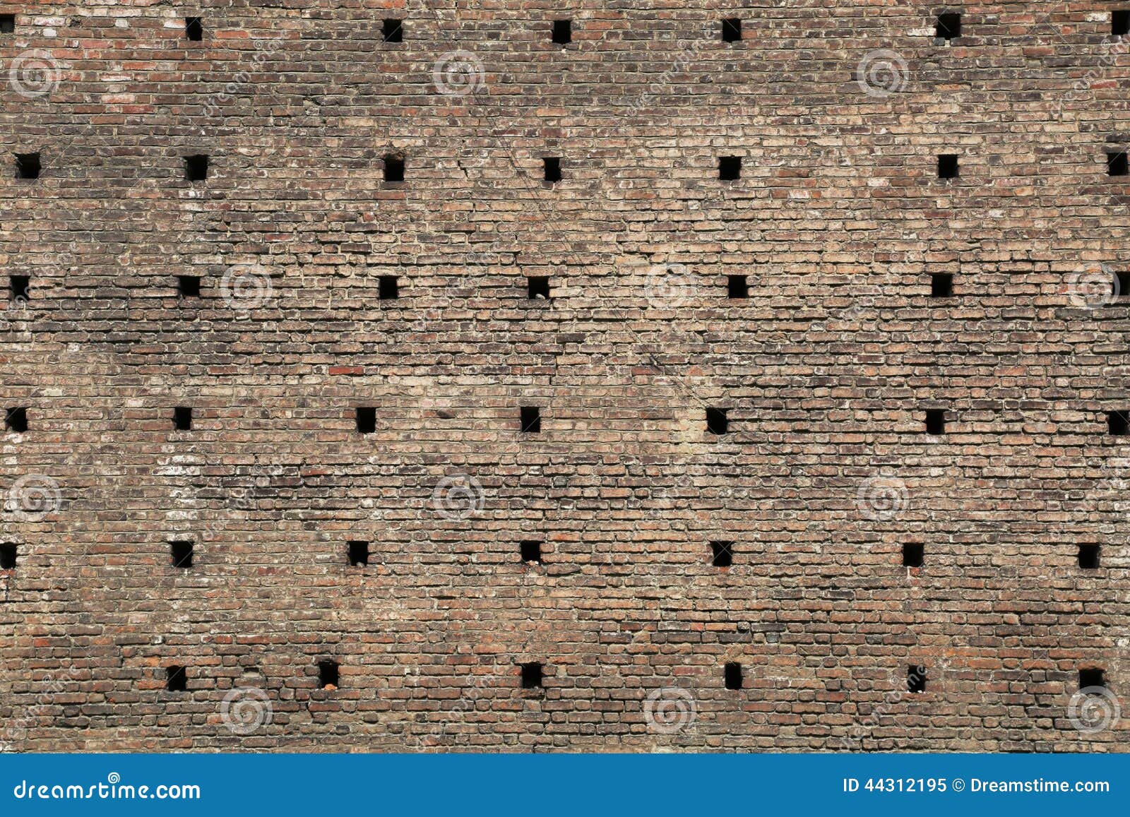 Huge medieval brick wall stock image. Image of exterior - 44312195