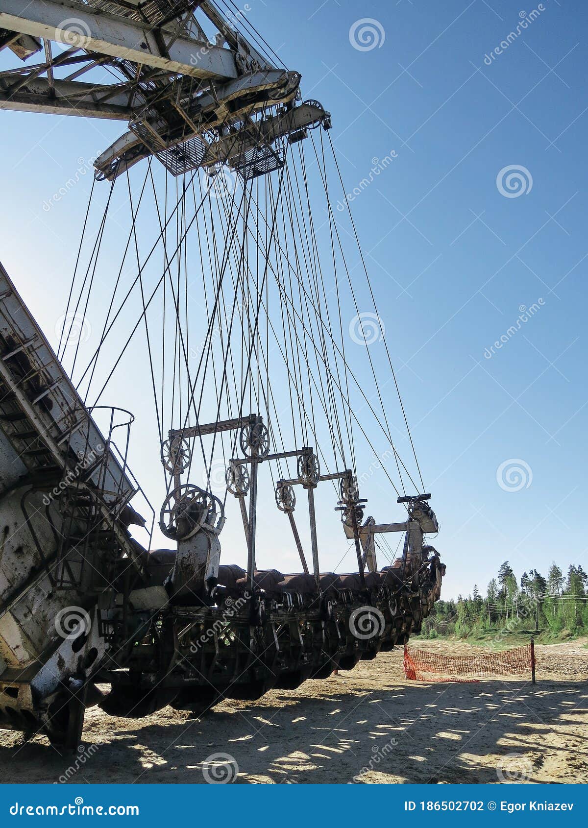 Huge mining excavator stock photo. Image of minerals - 186502702