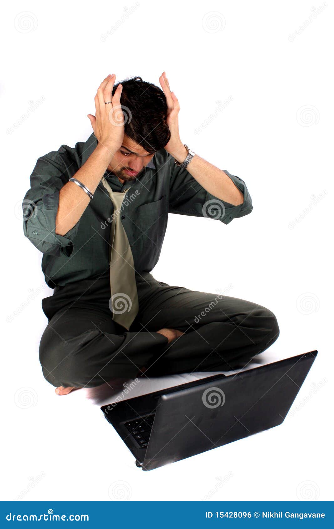 Huge Mistake stock photo. Image of asian, laptop, failure - 15428096