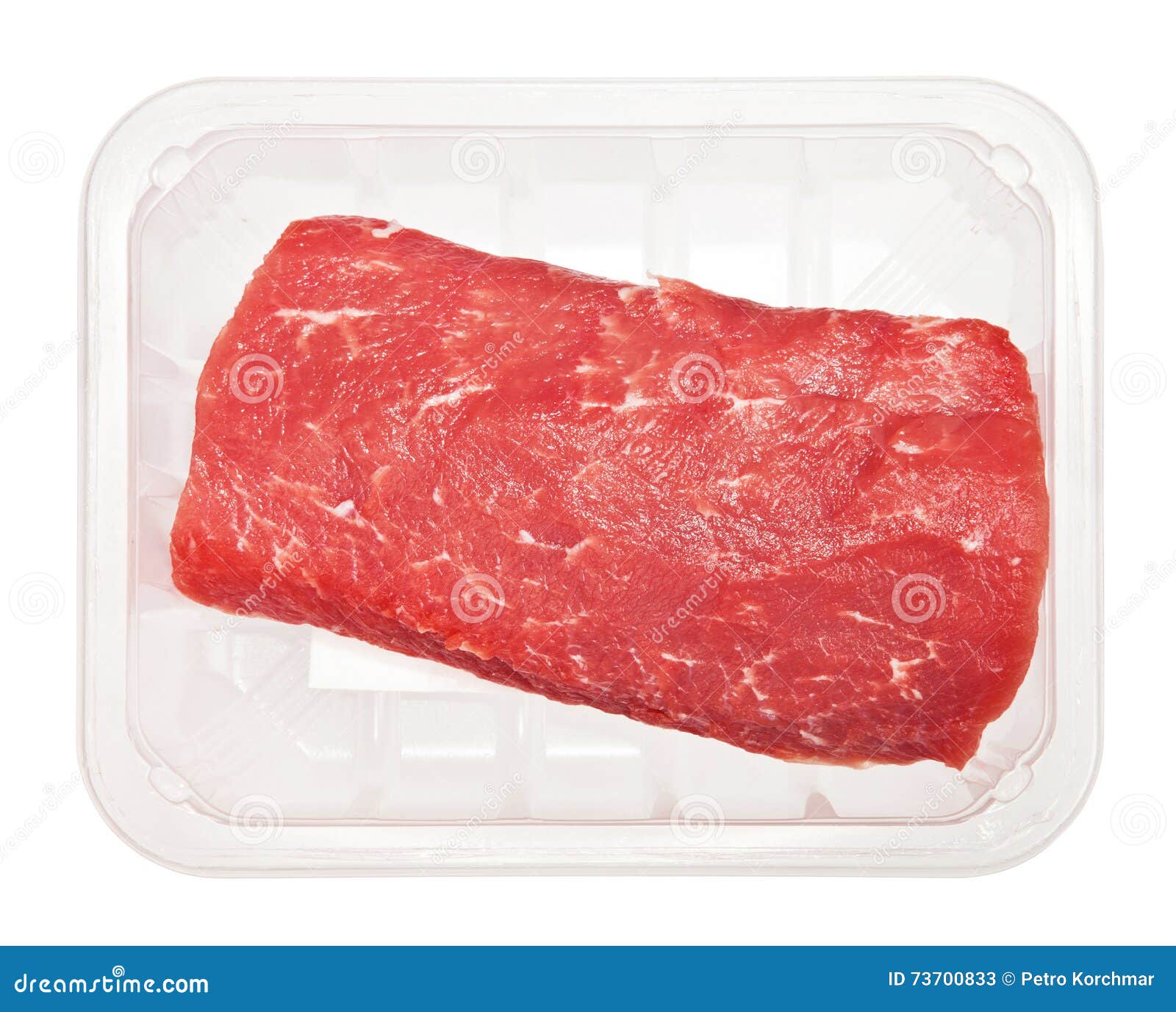Huge red meat chunk in box stock image. Image of portion - 73700833