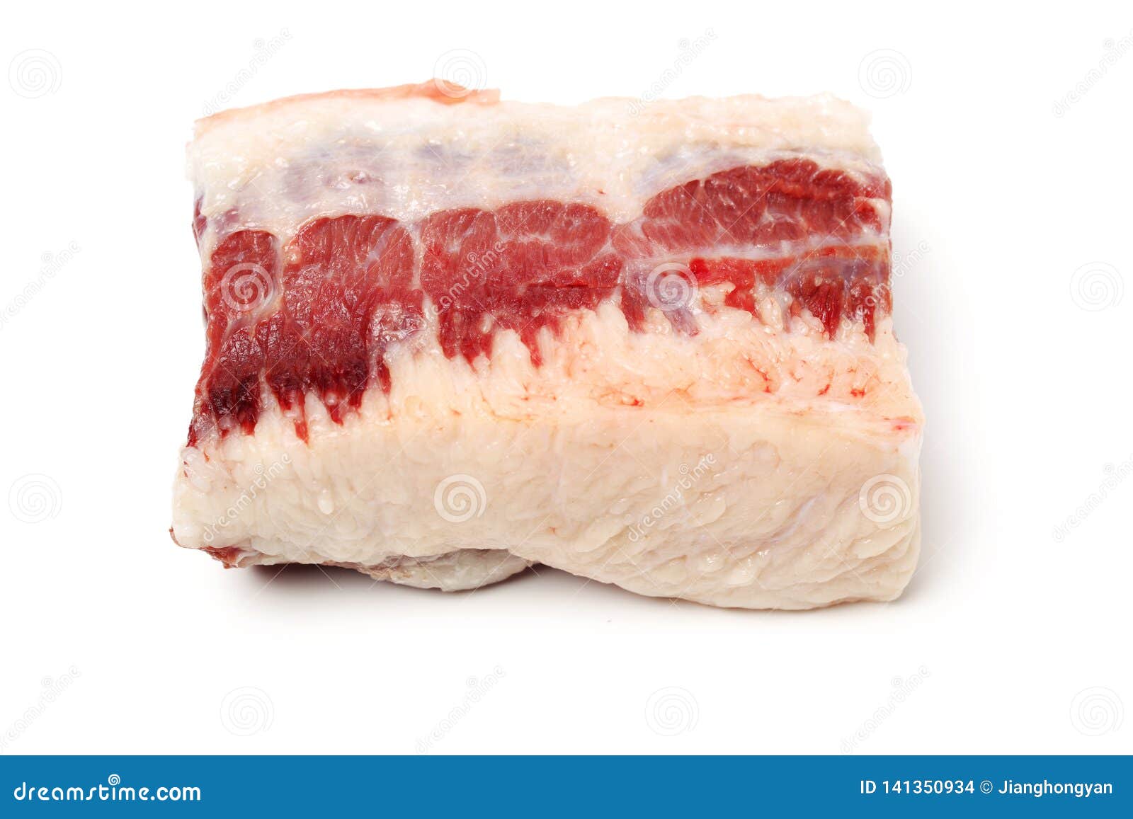 Huge red meat chunk stock photo. Image of fillet, food - 141350934