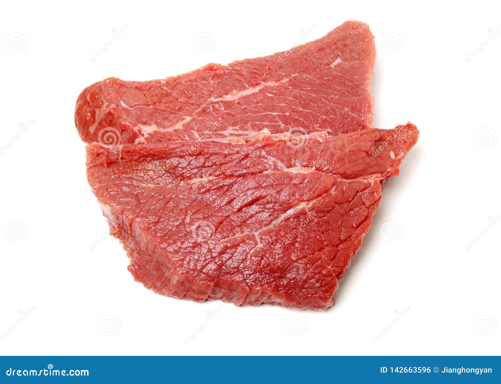 Huge red meat chunk stock photo. Image of chop, studio - 142663596