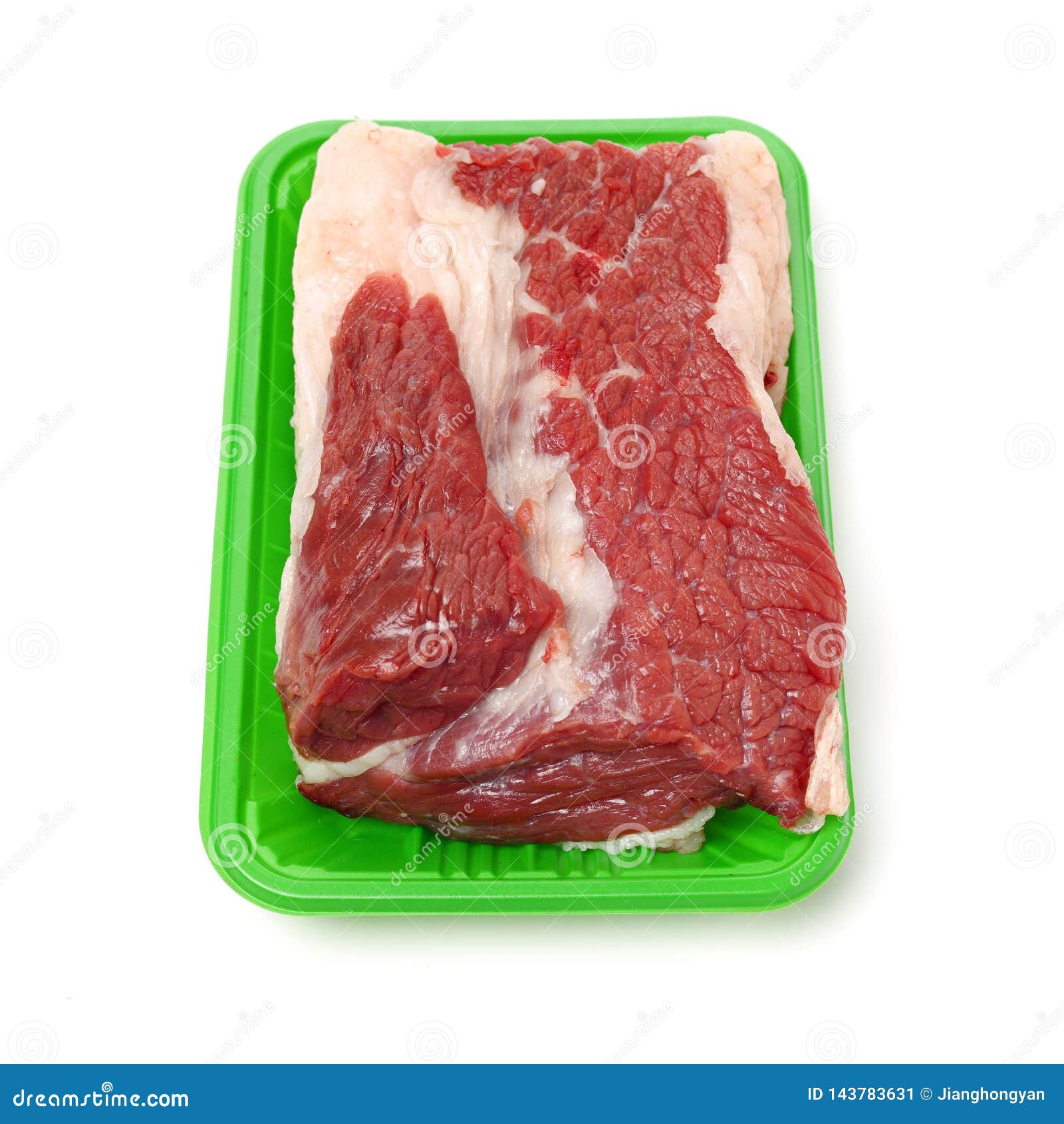 Huge red meat chunk stock image. Image of mignon, grill - 143783631