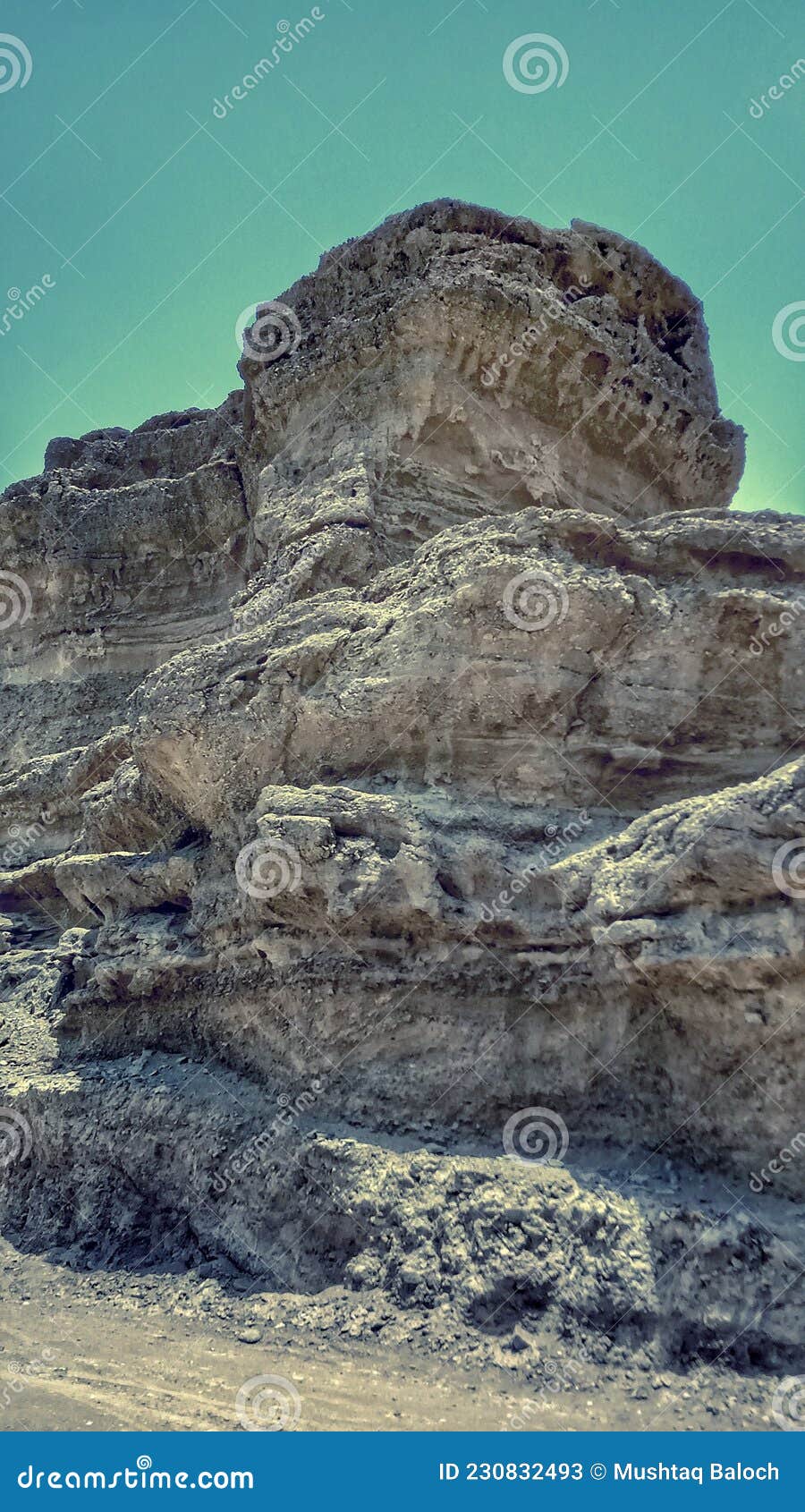 A huge rock stock image. Image of mountain, rock, sculpture - 230832493