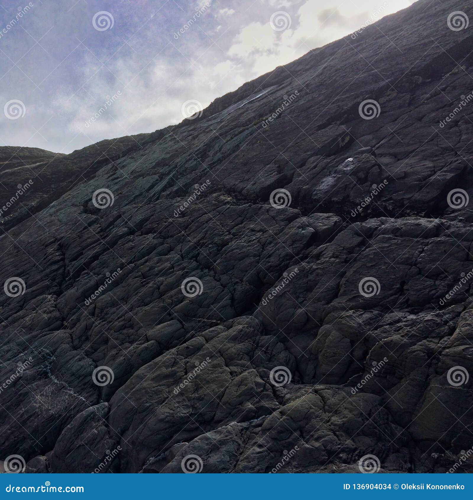 Rock, sheer cliffs stock photo. Image of cliffs, scaur - 136904034