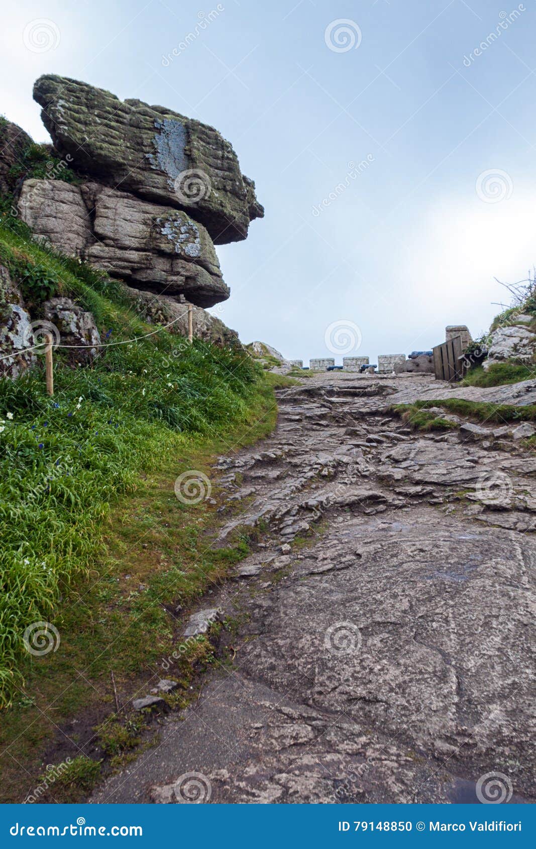 Huge rocks hovering stock photo. Image of penzance, british - 79148850