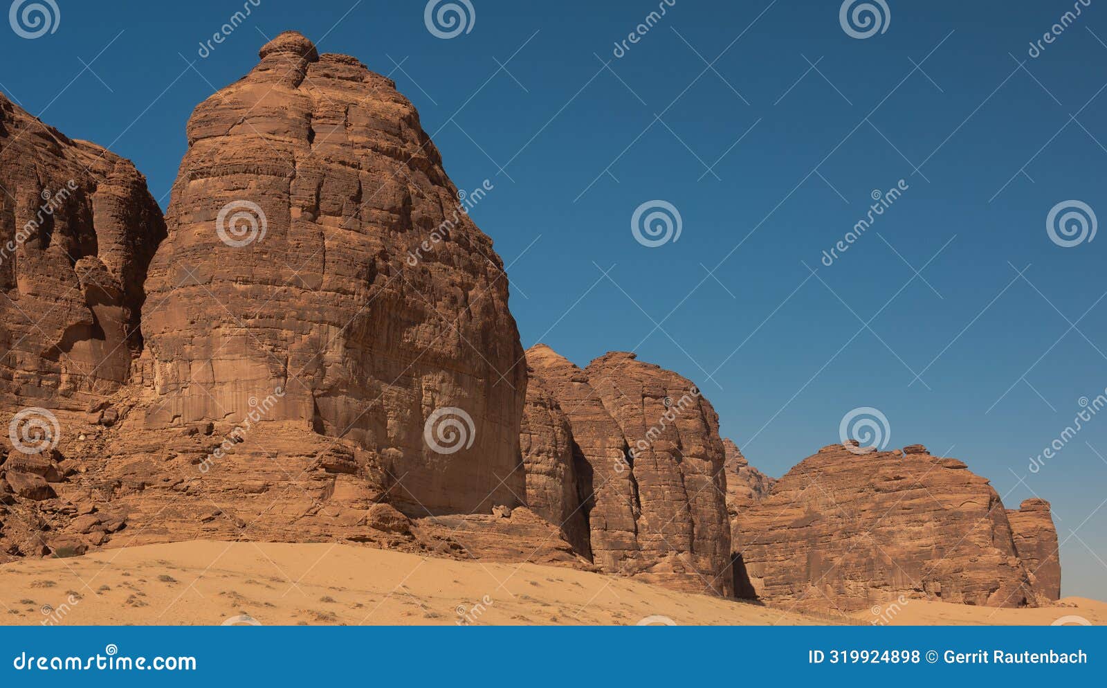 Huge Round Stone Monoliths in Saudi Arabia Stock Photo - Image of spot ...