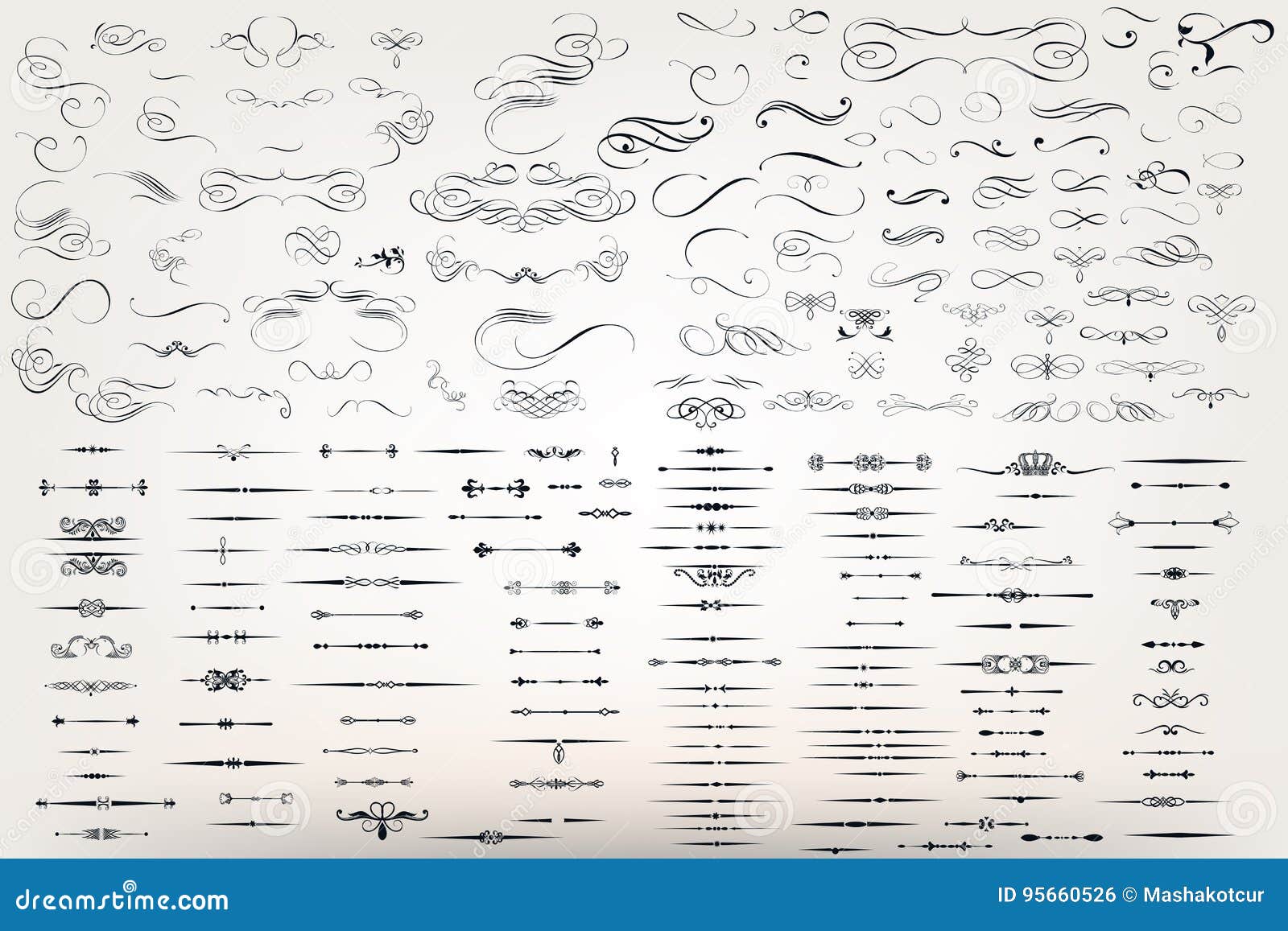 Filigree Vector Border | CartoonDealer.com #9841167