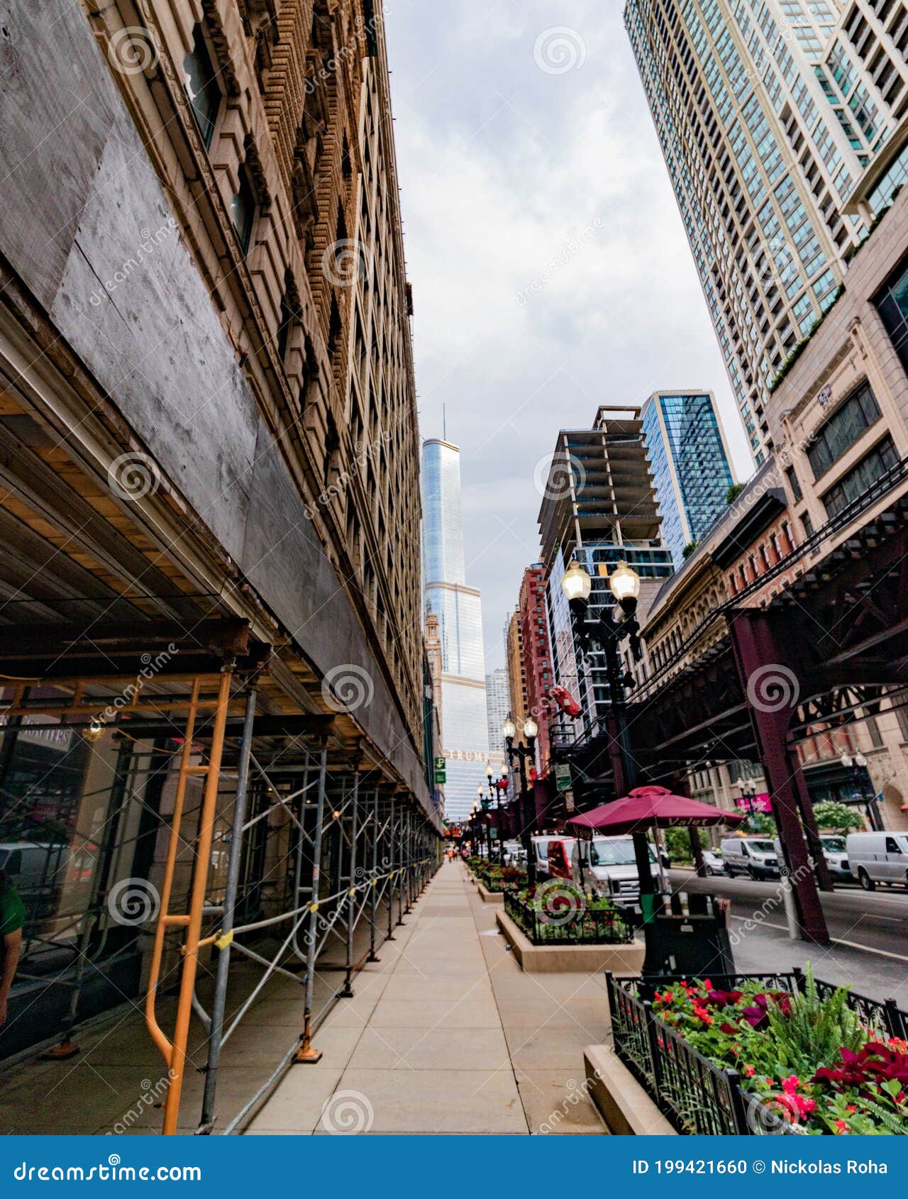 Huge Shot of Buildings in Chicago Editorial Image - Image of chicago ...