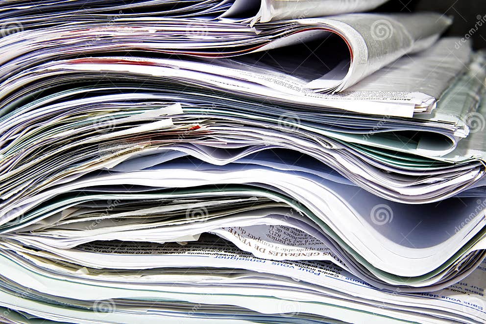 Huge Stack of Papers stock image. Image of duty, excess - 31442625