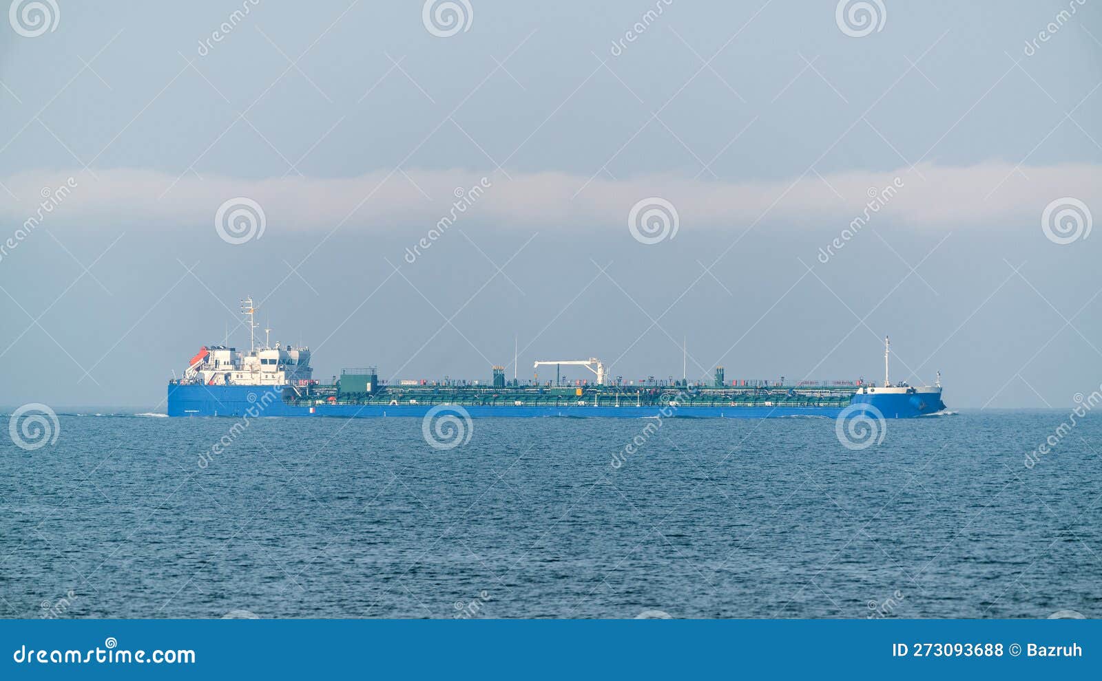 Huge Oil Tanker on the High Seas Stock Photo - Image of industry, boat ...