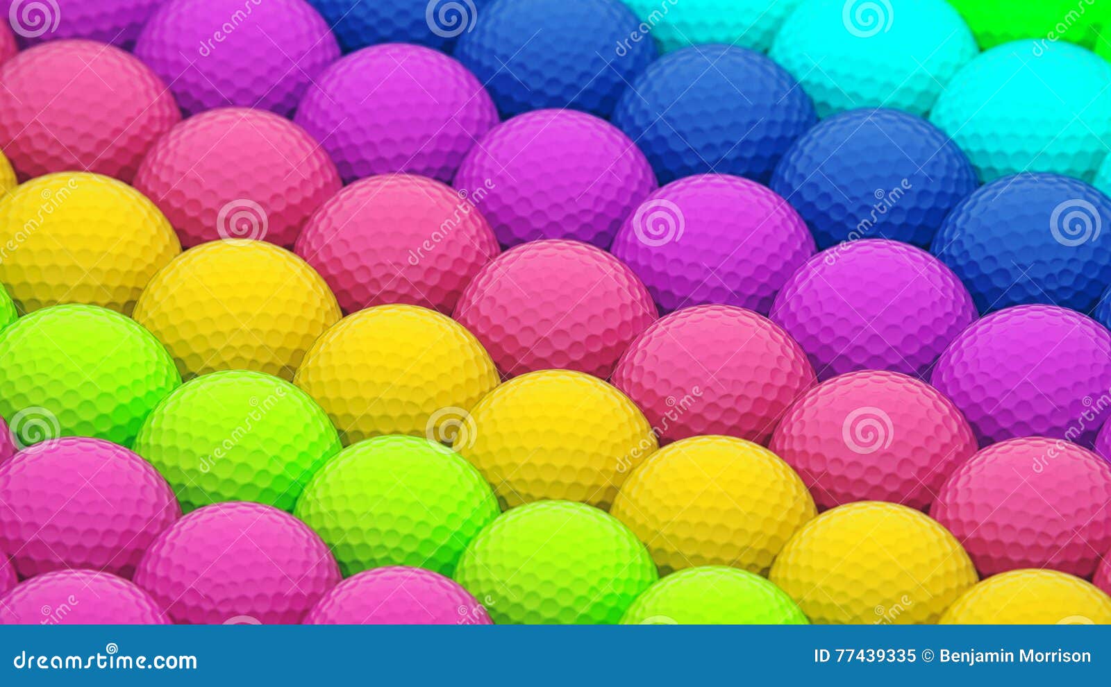 Colored Golfballs Stock Illustrations – 5 Colored Golfballs Stock ...