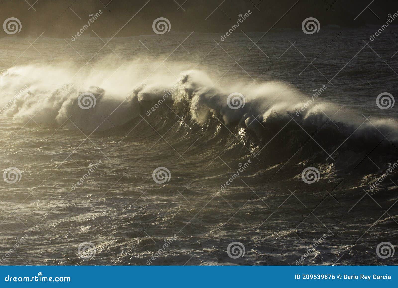 Huge Waves Hitting the Cliff and Exploding Stock Photo - Image of ...