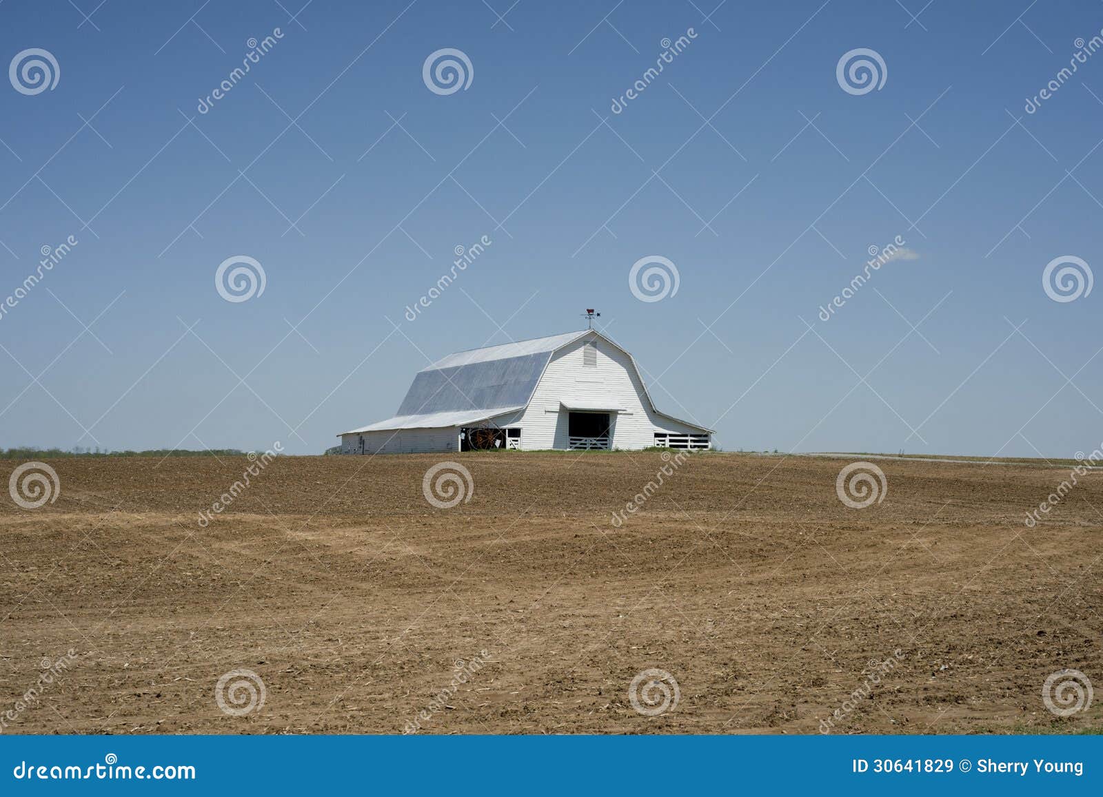 Huge White Barn stock image. Image of white, spring, wheel - 30641829