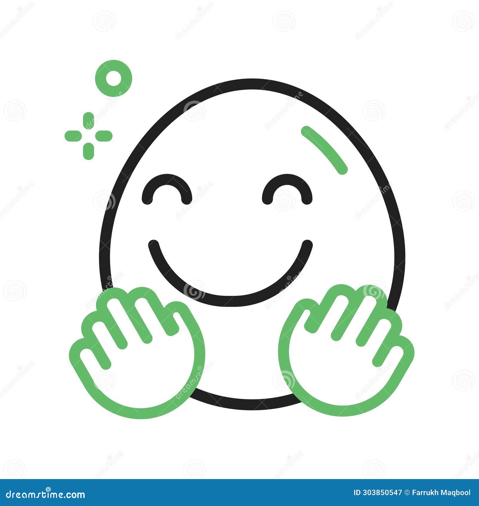 Hugging Face Icon Vector Image. | CartoonDealer.com #304827428