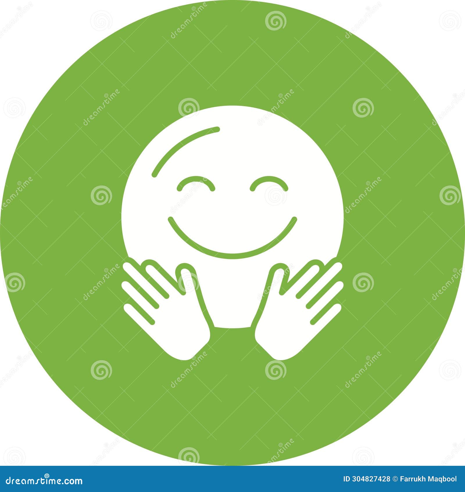 Hugging Face Icon Vector Image. | CartoonDealer.com #302248365