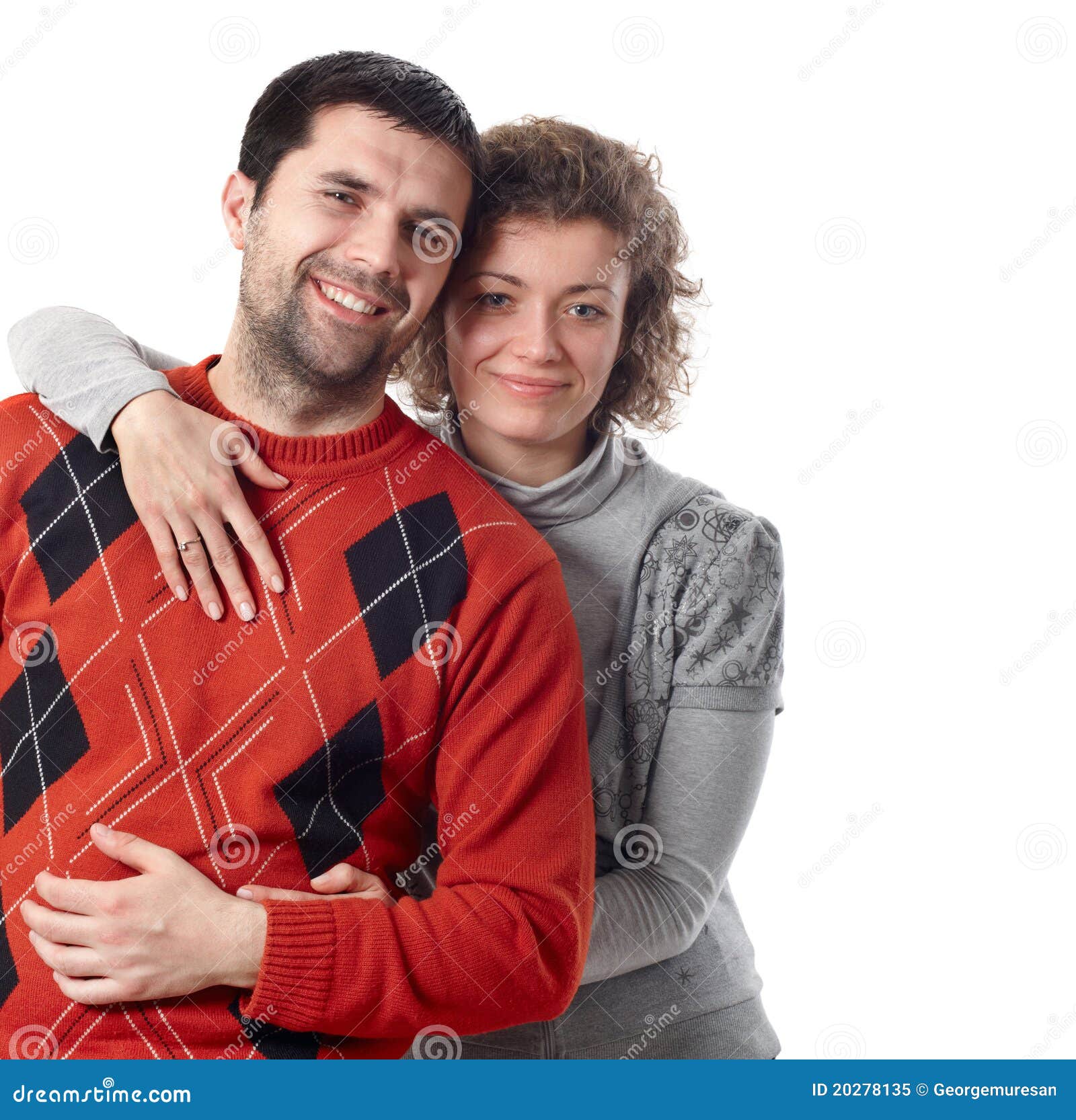 Hugging him stock image. Image of girlfriend, beautiful - 20278135