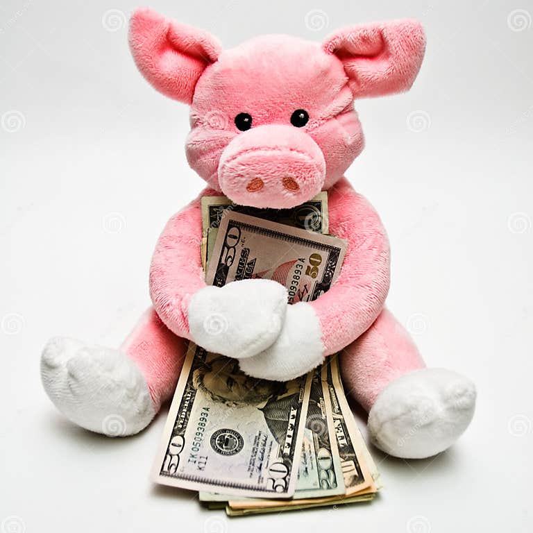 Hugging Money stock image. Image of asset, assets, dollars - 7948289