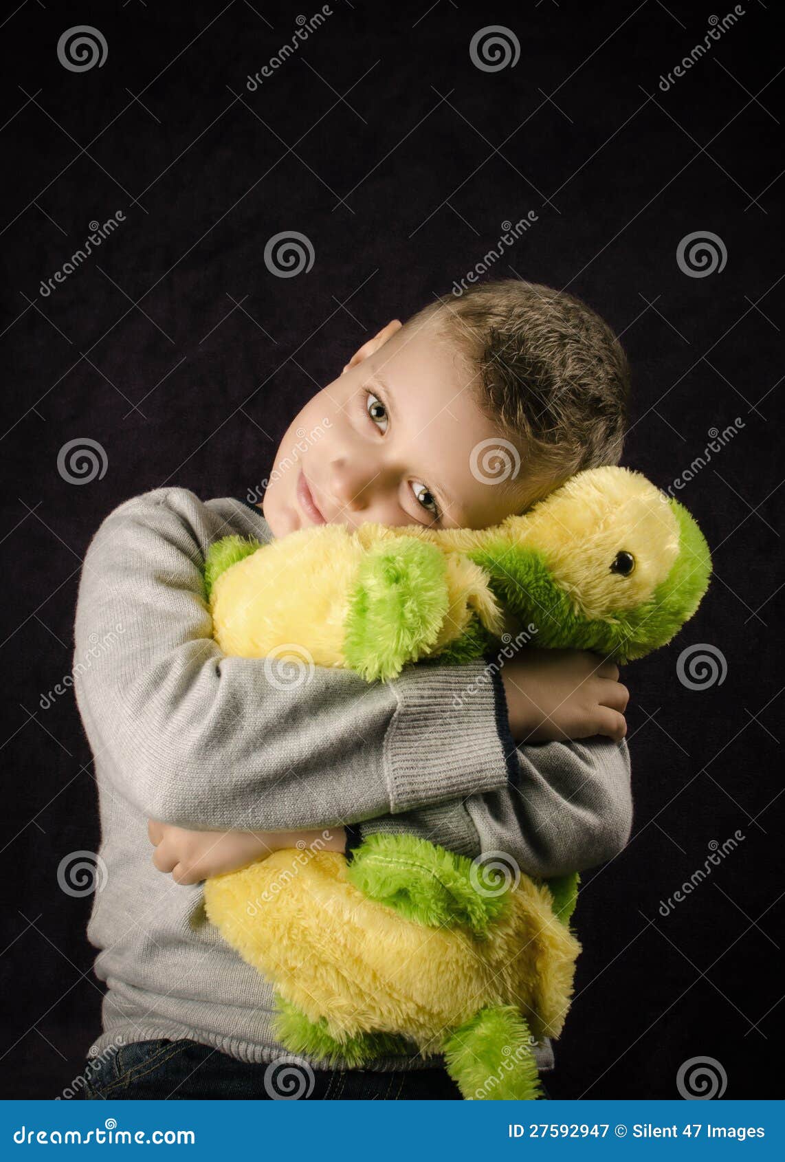 Hugging a toy stock image. Image of camera, happiness - 27592947