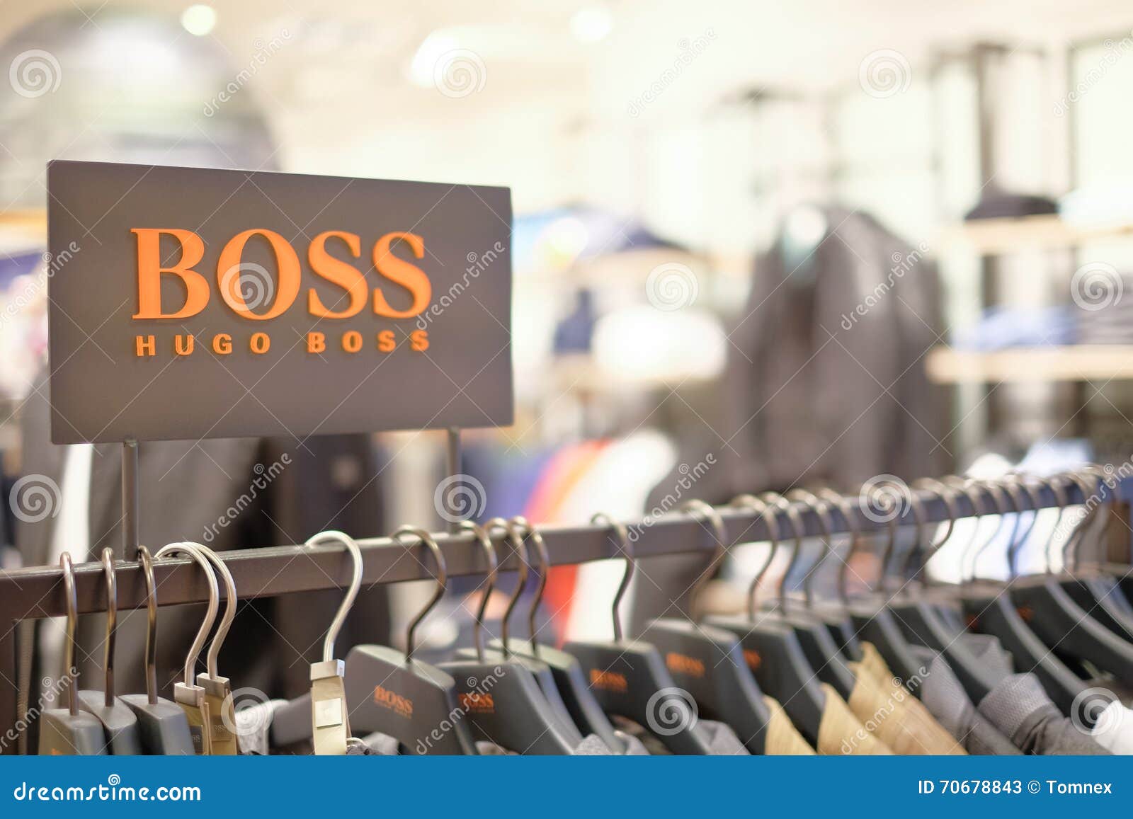Hugo Boss editorial stock photo. Image of store, space - 70678843