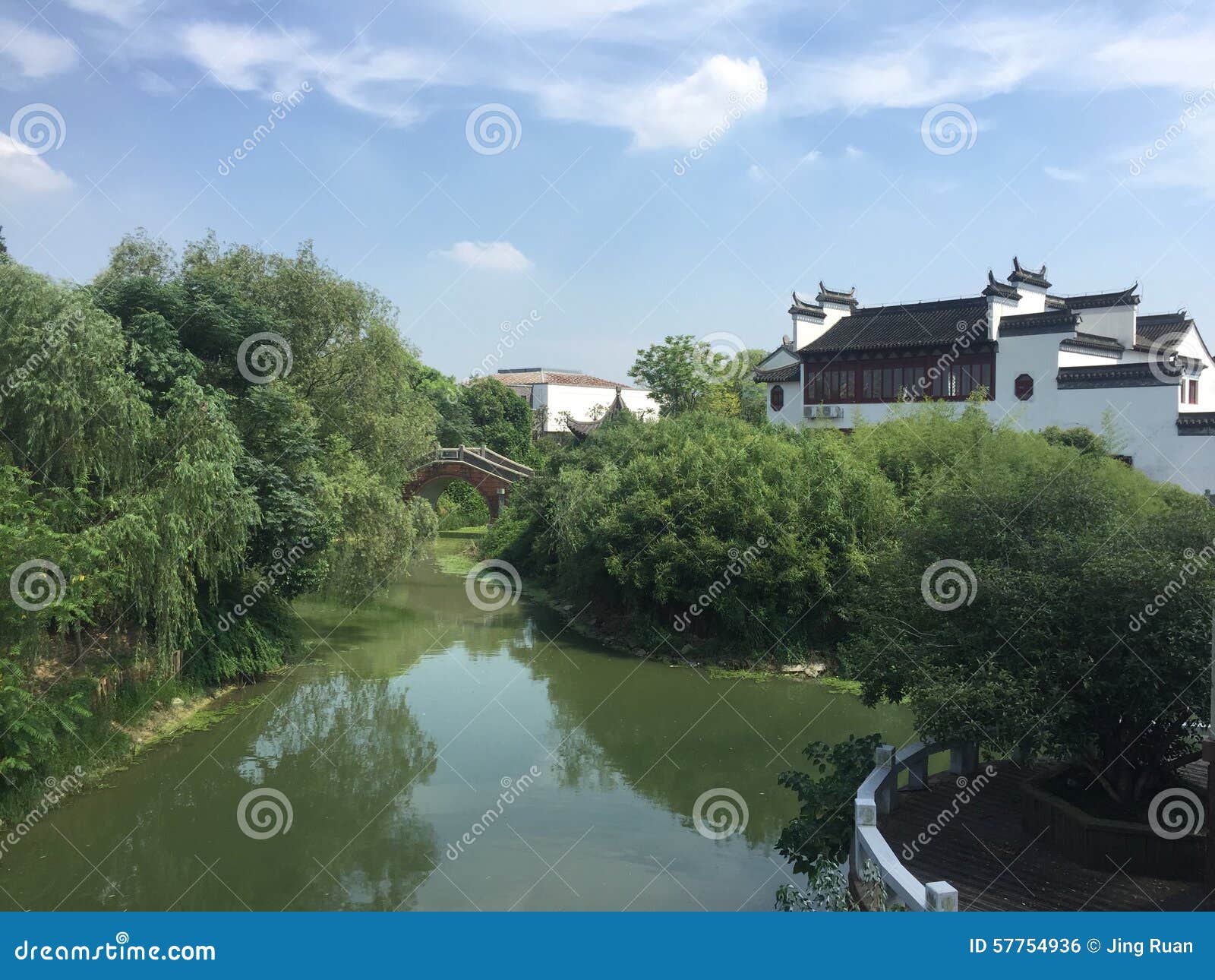 Hui style architecture stock photo. Image of china, anhui - 57754936