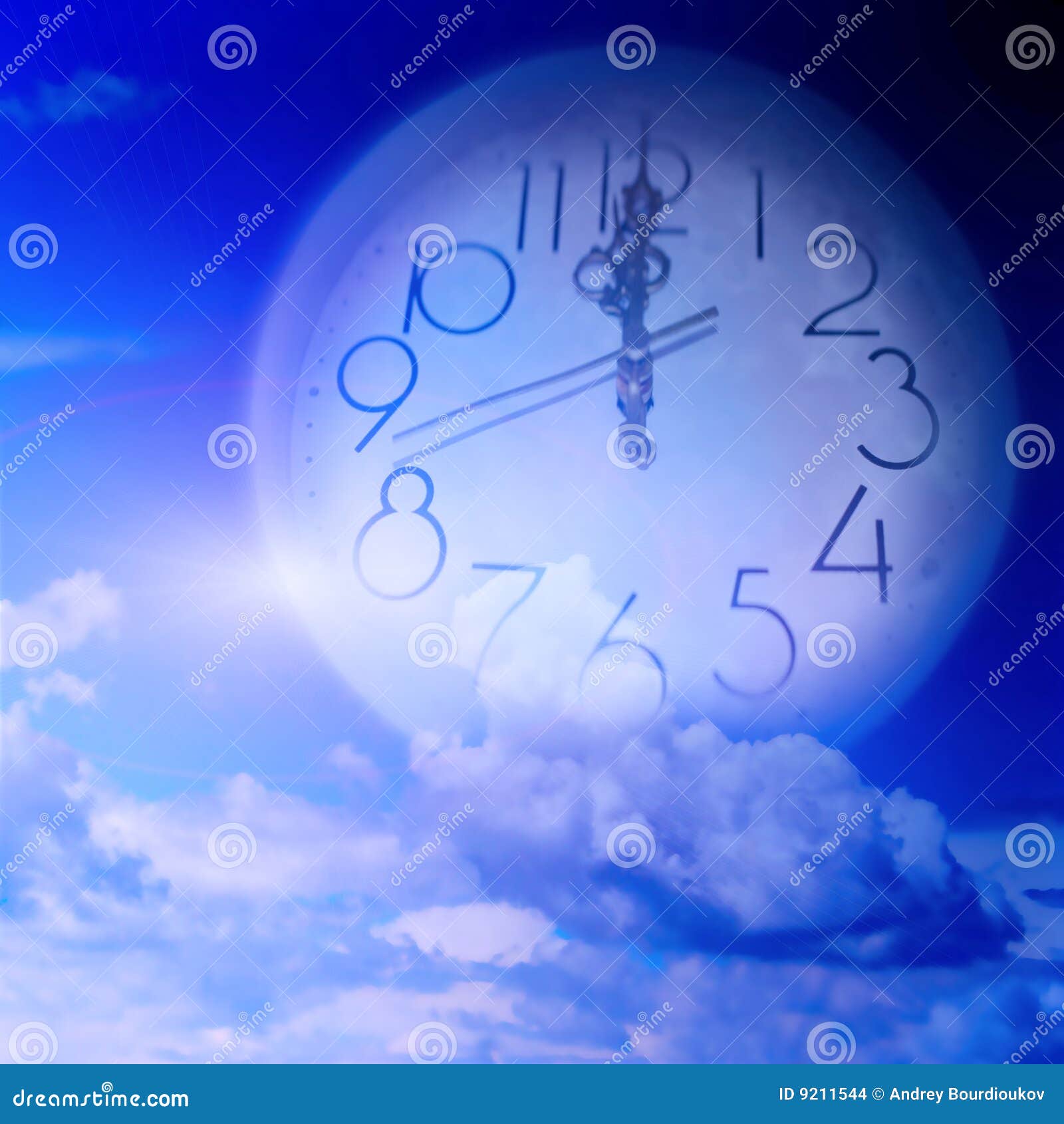 Huidige tijd stock illustratie. Illustration of rekening - 9211544