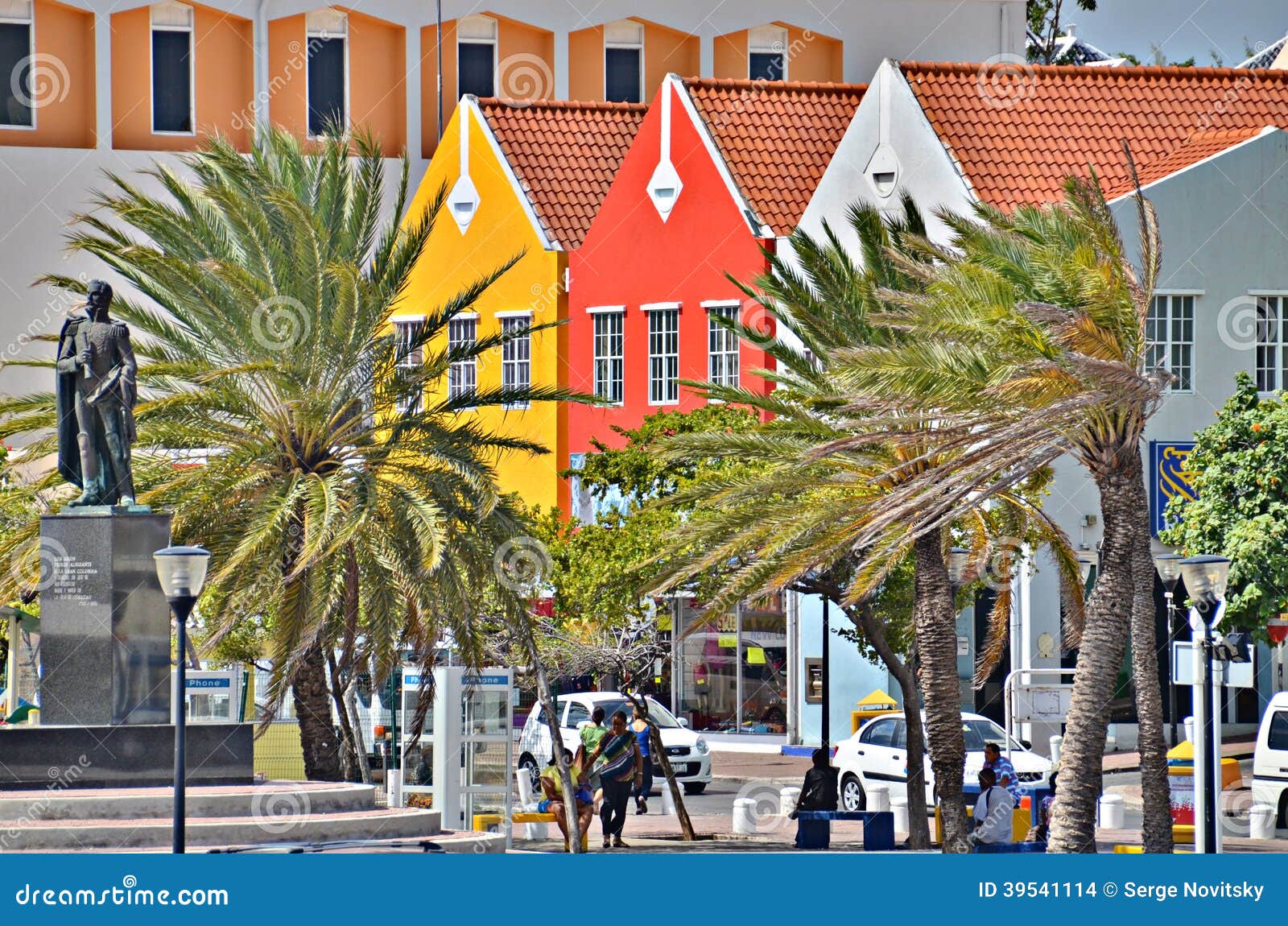 Huizen in Willemstad, Curacao Redactionele Stock Afbeelding - Image of ...