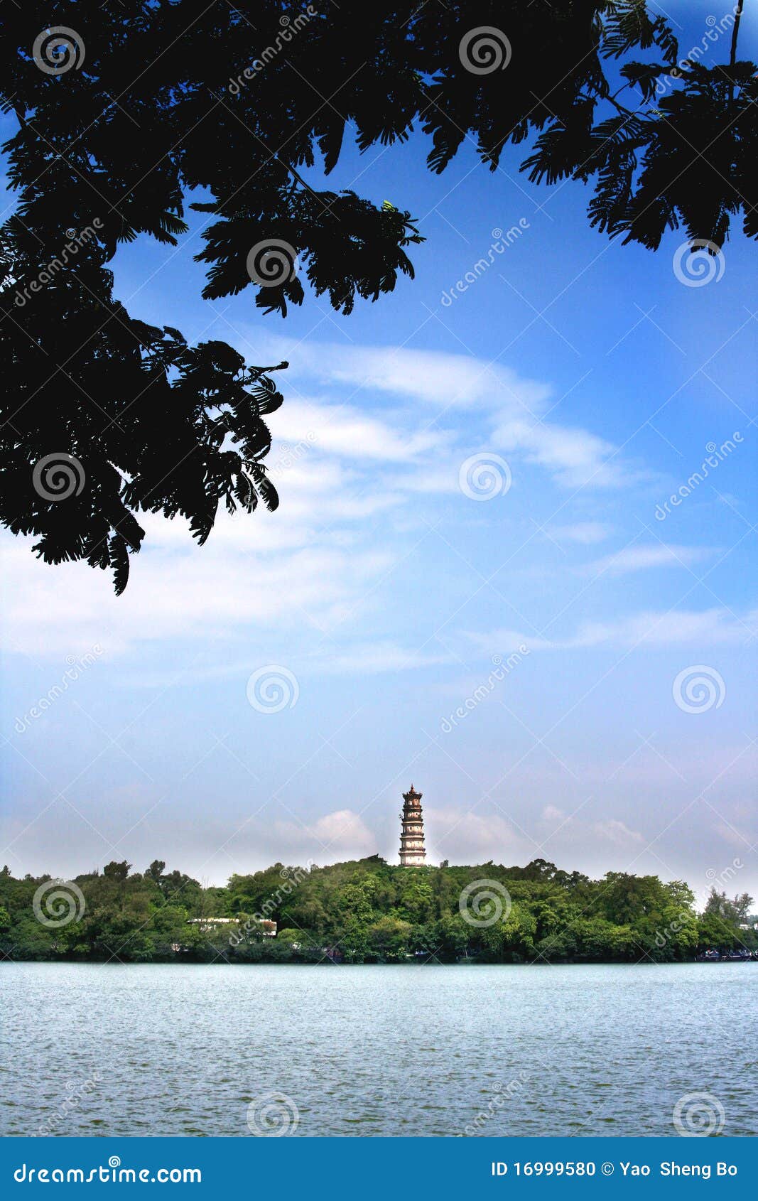 Huizhou xihu stock photo. Image of west, dongpo, lake - 16999580
