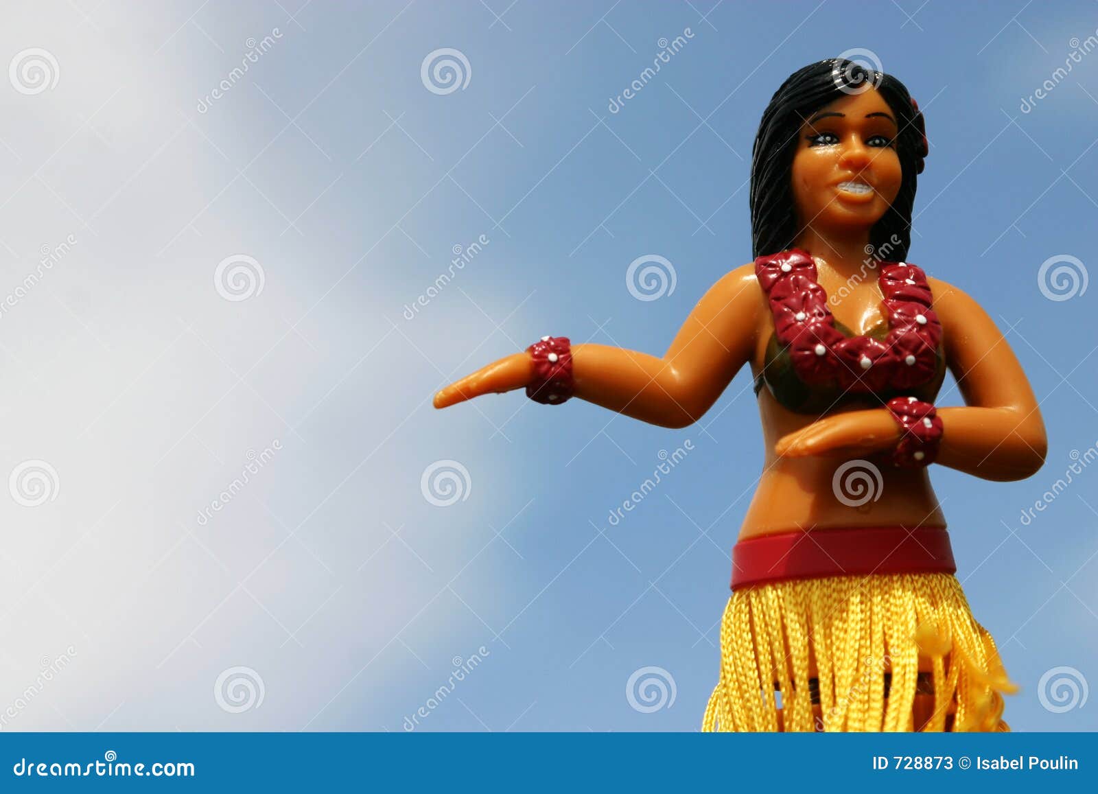 Hula Girl Dancing Stock Image Image Of Hawaiian Vacation 728873