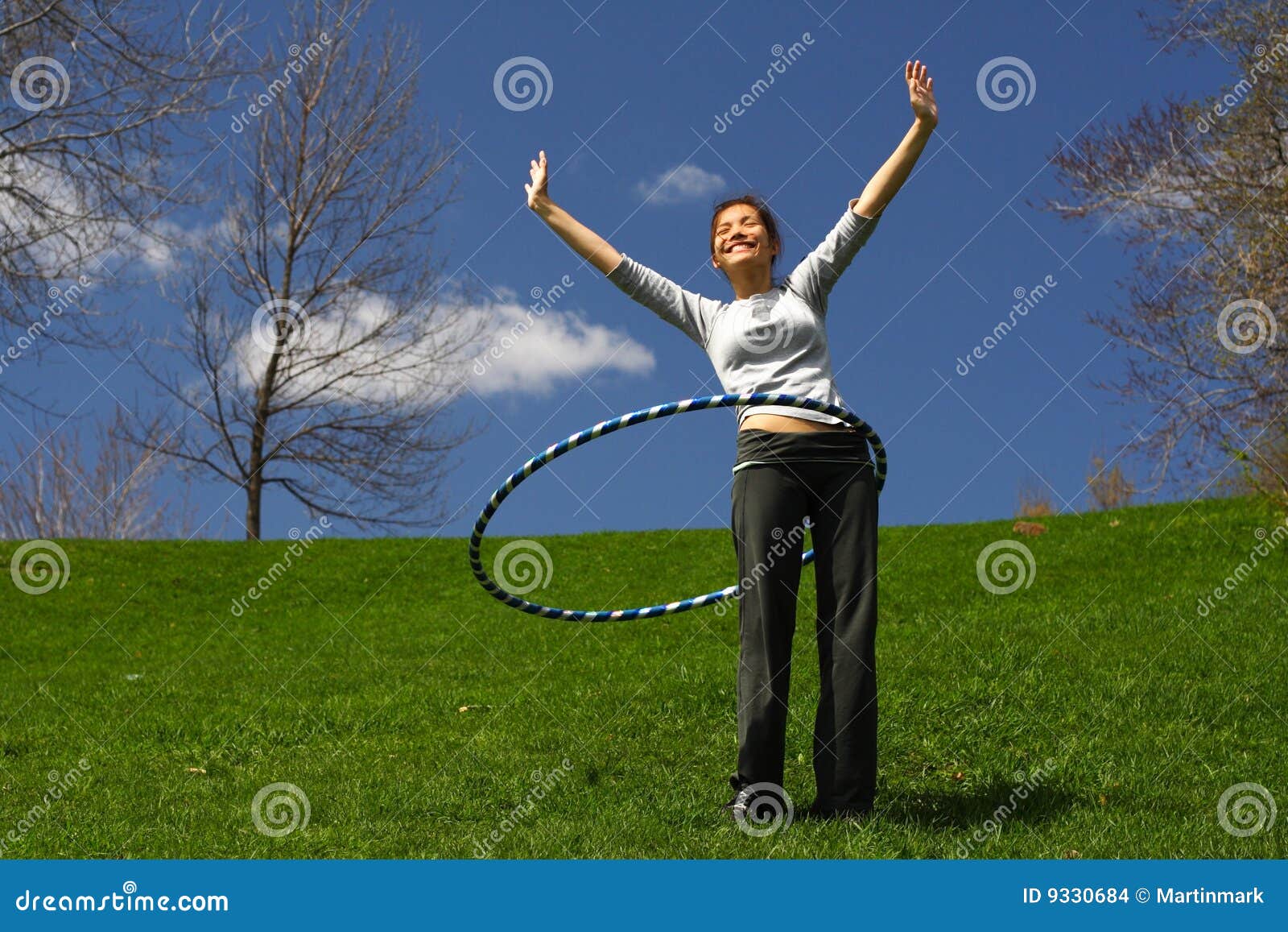 Hula hoop stock photo. Image of health, female, hoop, enjoying - 9330684