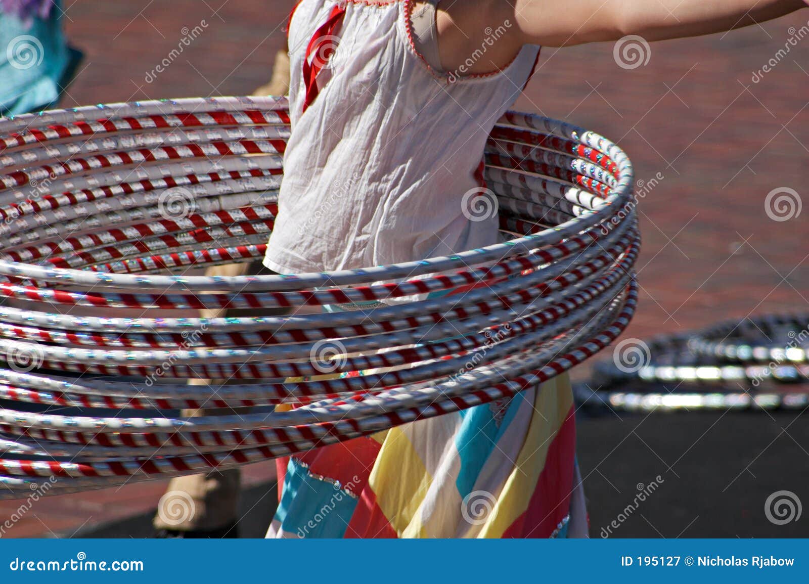 Hula Hoops stock image. Image of performer, spinning, turning - 195127