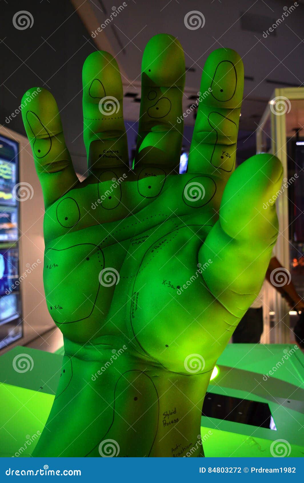 Hulk Hand for High Five editorial photography. Image of animation ...