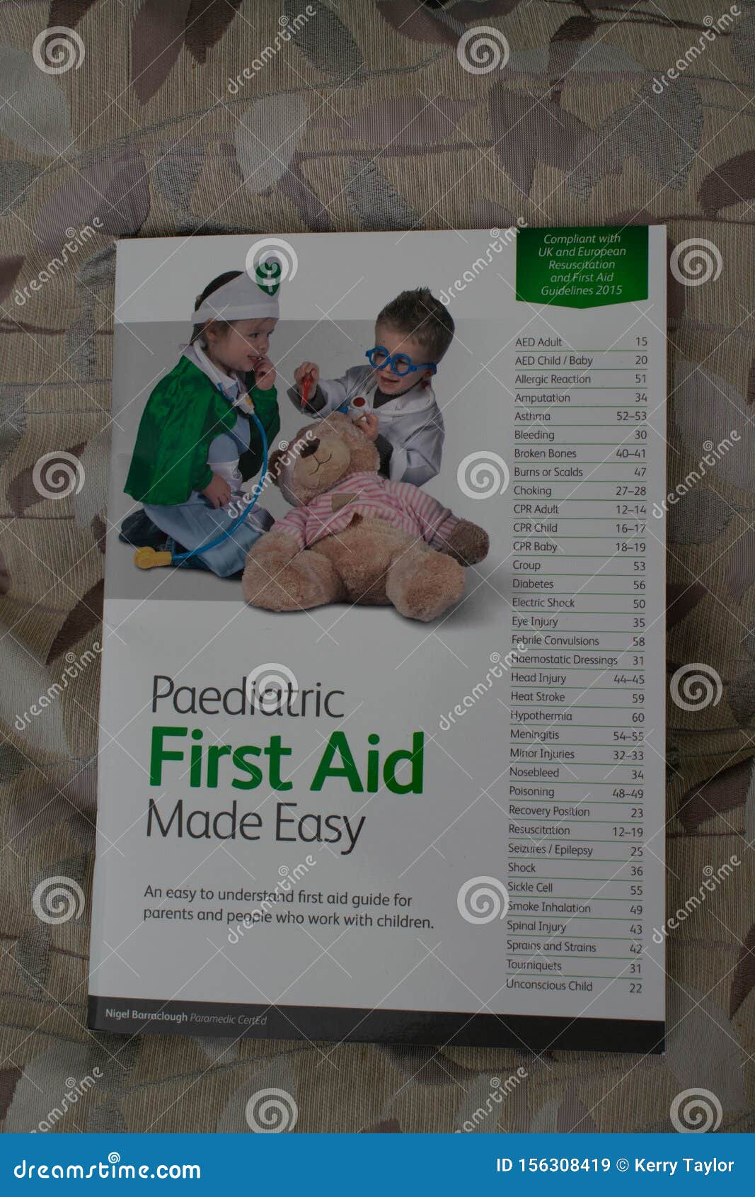 First Aid Life Saving Training Paediatric Manual Made Easy For Students ...