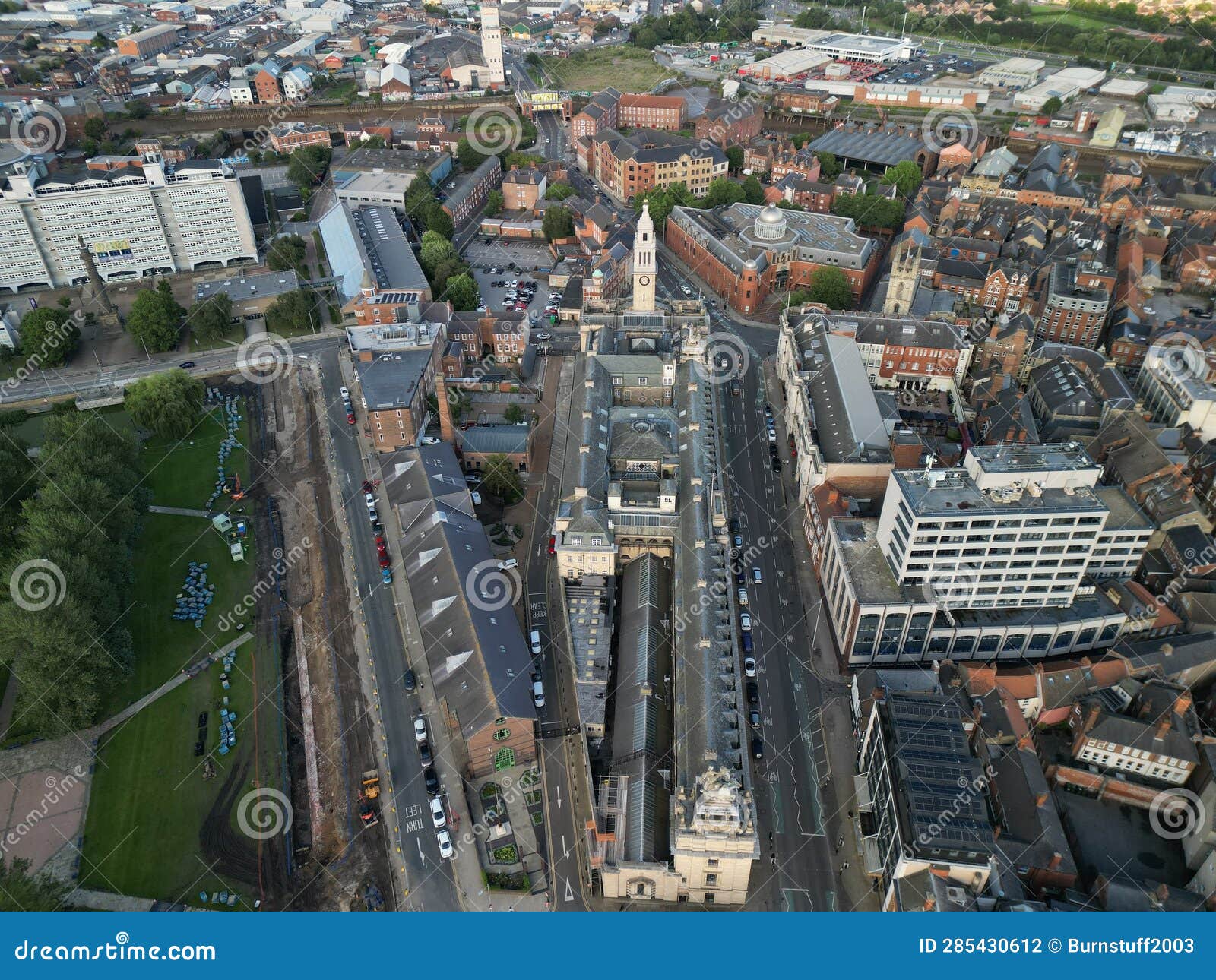 Guildhall Clock Tower, Kingston upon Hull Stock Photo - Image of hull ...