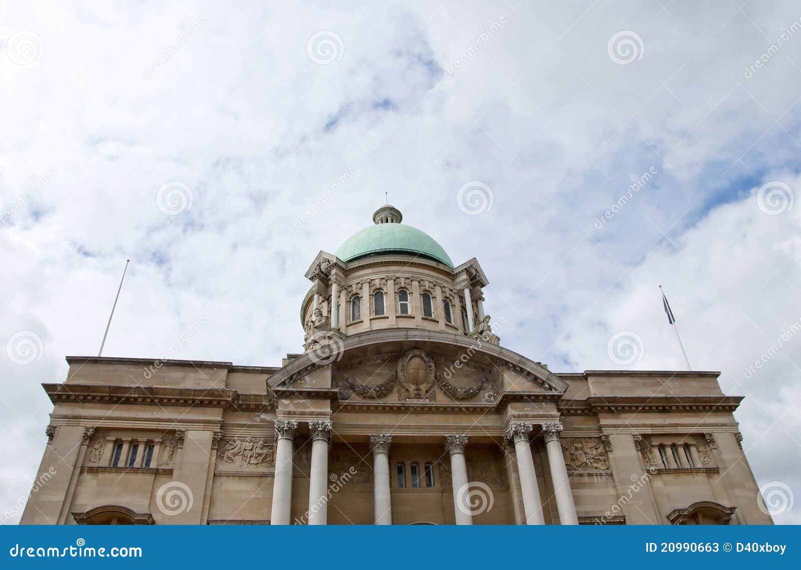 Hull City Hall stock image. Image of tower, hull, dome - 20990663