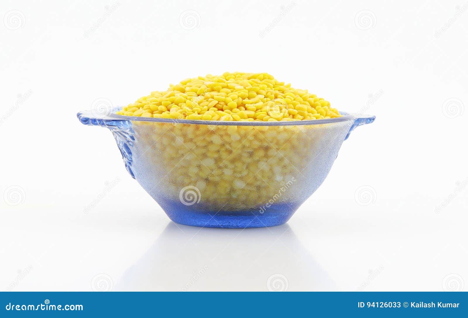 Hulled-split mung bean stock image. Image of grain, closeup - 94126033