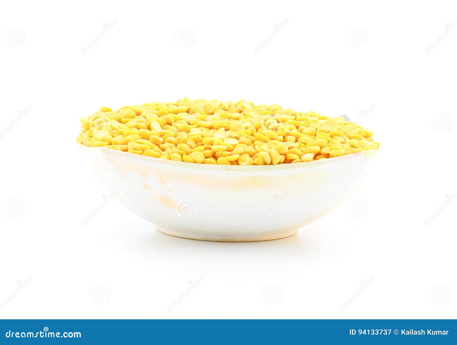 Hulled-split mung bean stock image. Image of india, bean - 94133737
