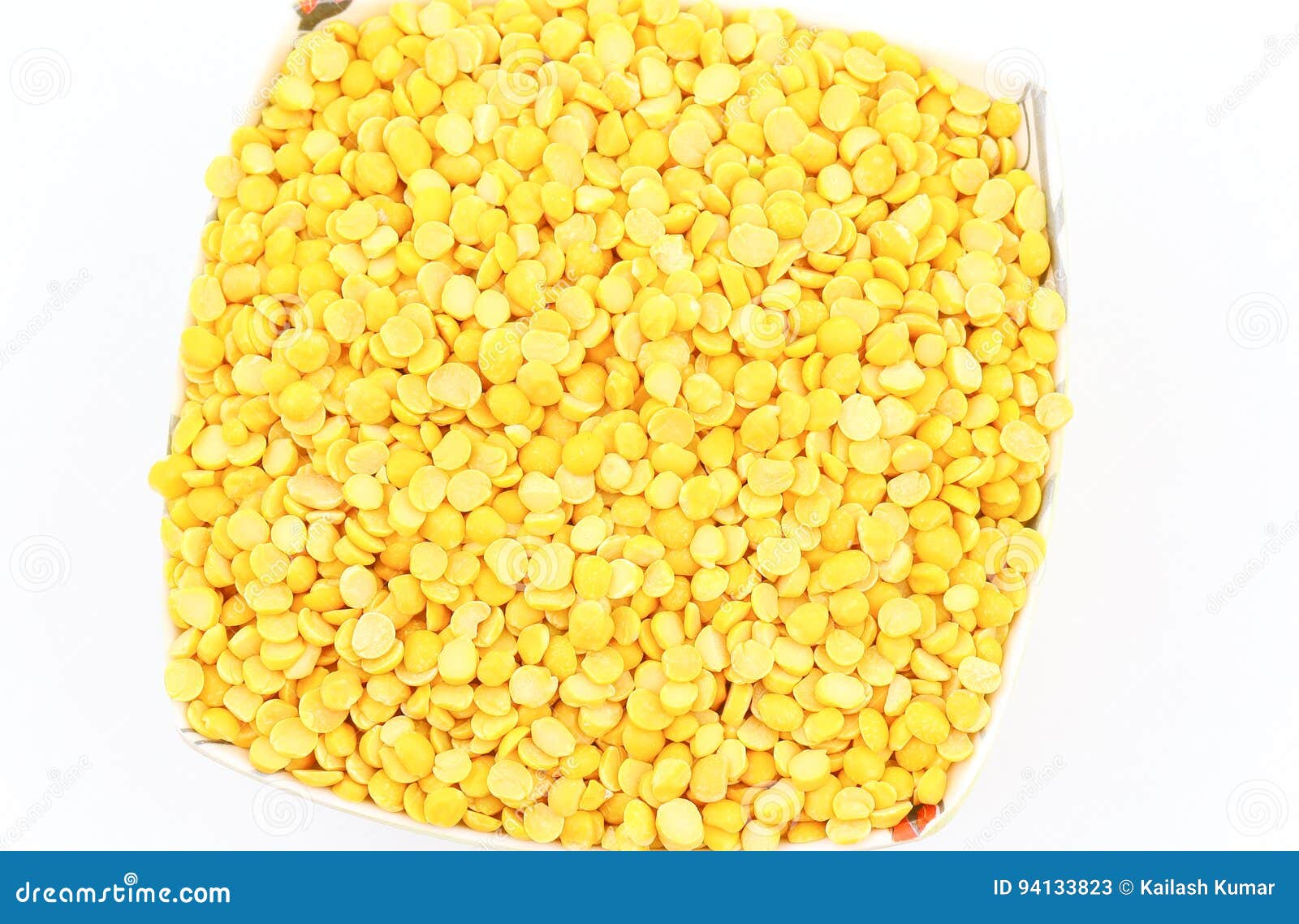 Hulled-split mung bean stock image. Image of crop, pile - 94133823