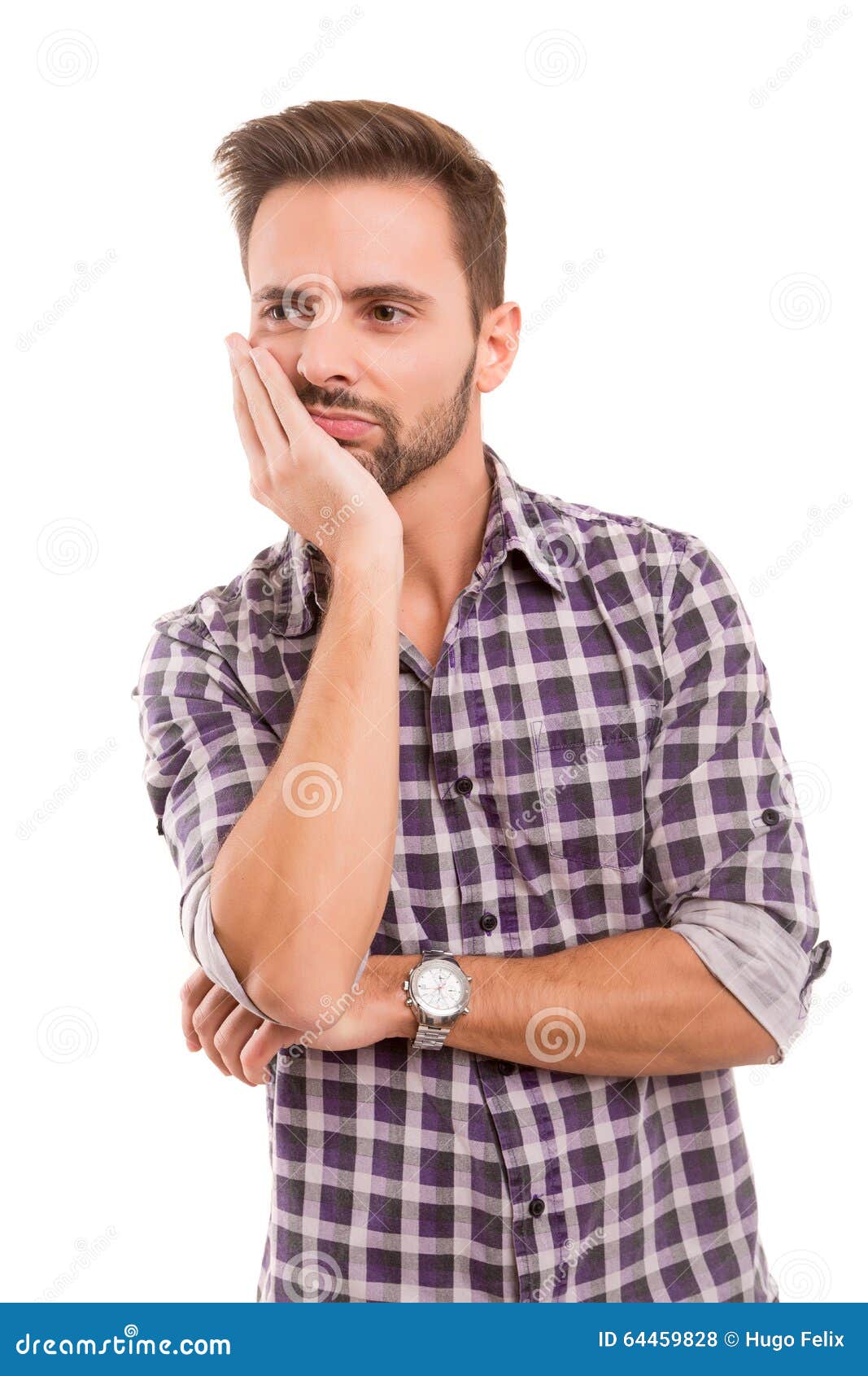 Hum... Let Me Think about this Stock Photo - Image of eyewear, career ...