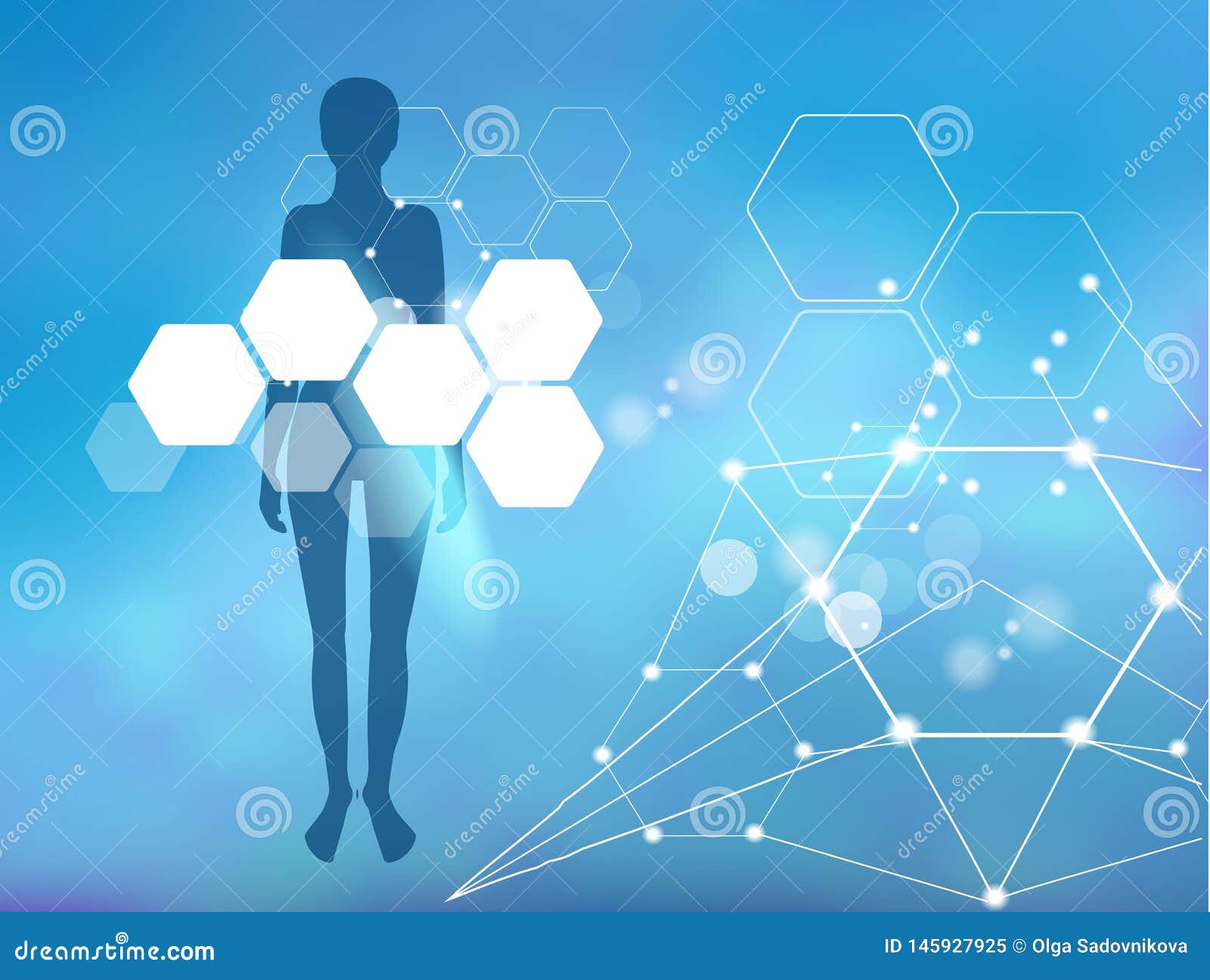 Human. Abstract background stock vector. Illustration of contour ...