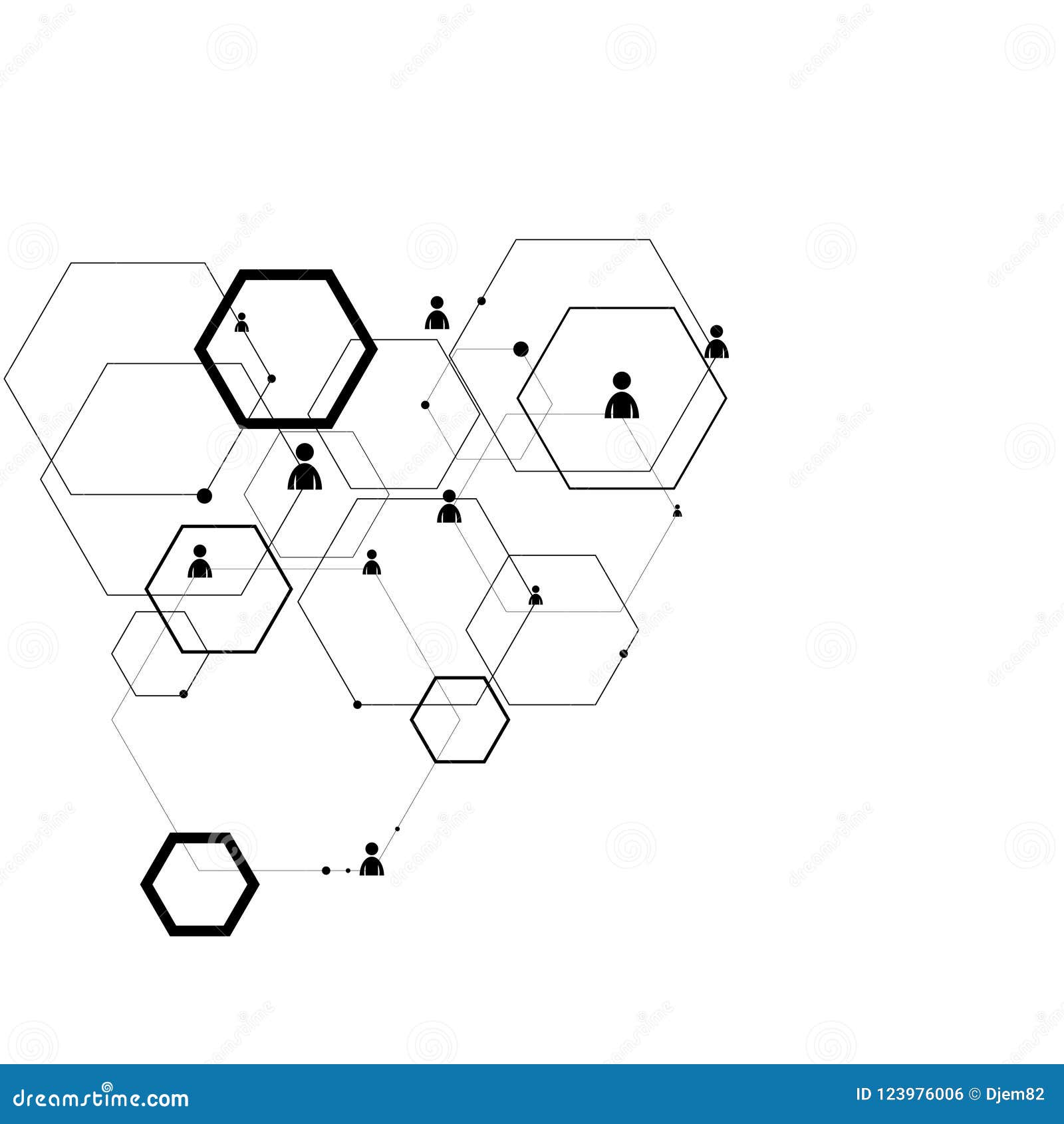 Human Abstract Communication Stock Vector - Illustration of ...