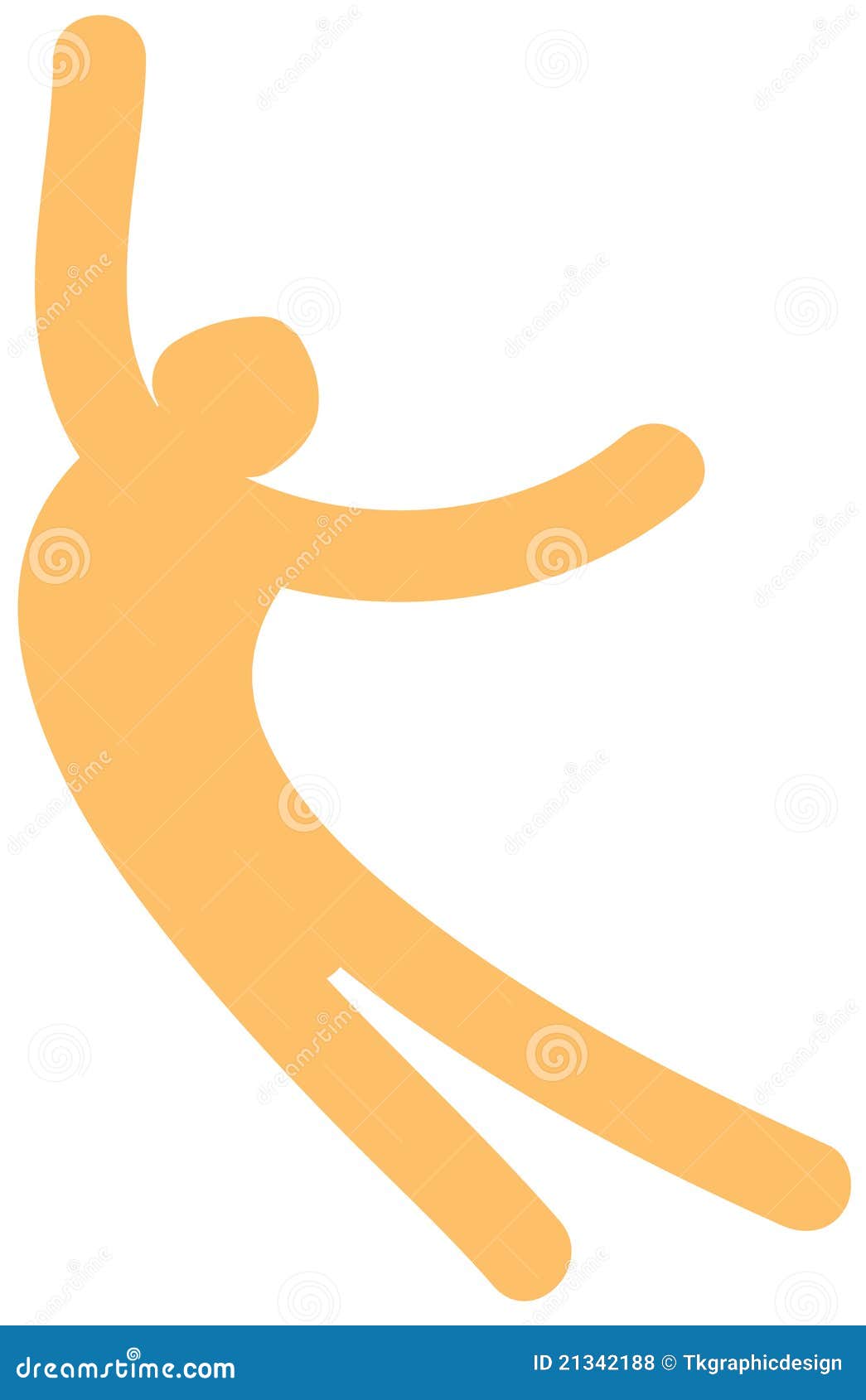 Human Abstract Figure stock vector. Illustration of yoga - 21342188