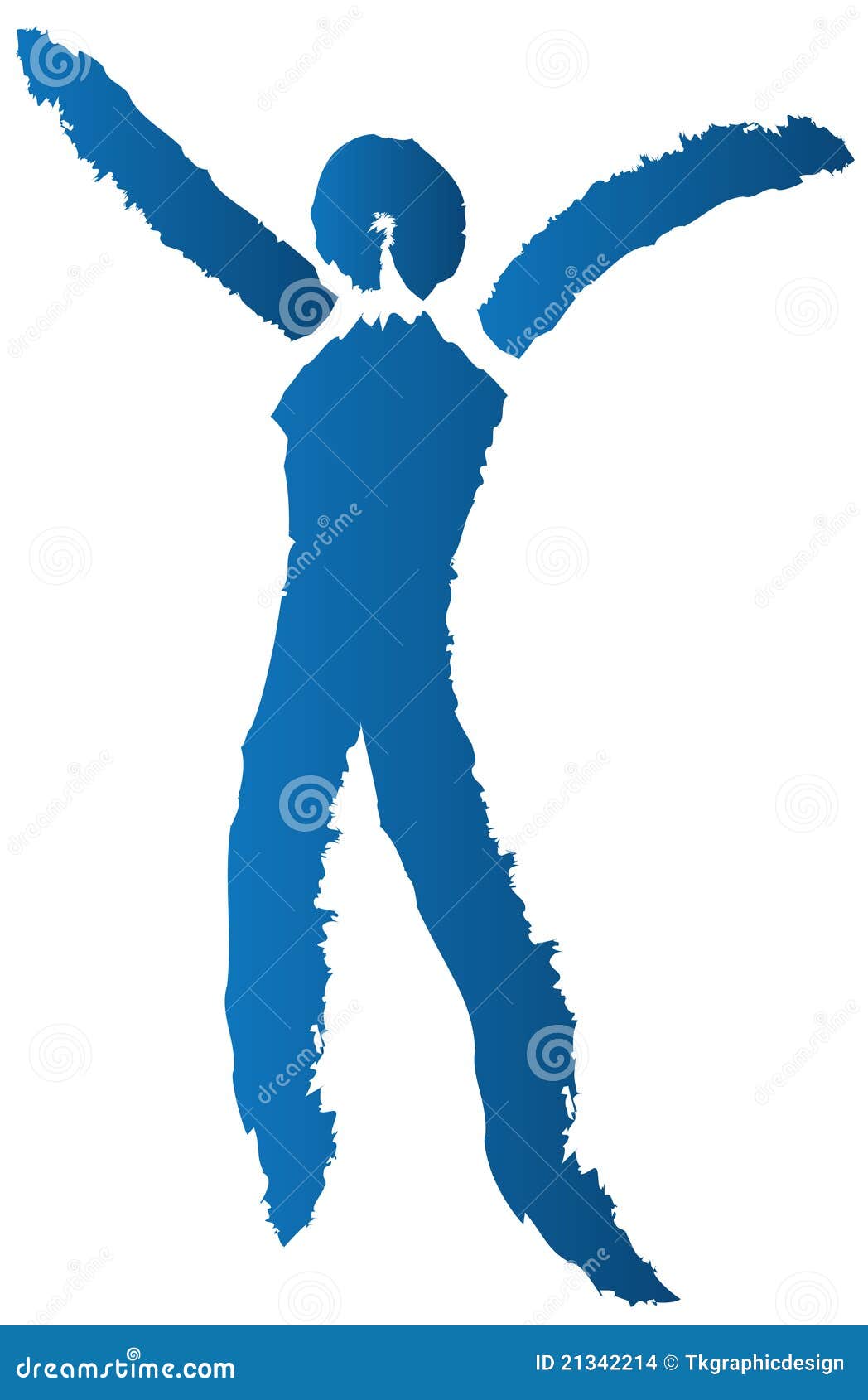 Human Abstract Figure stock vector. Illustration of lines - 21342214