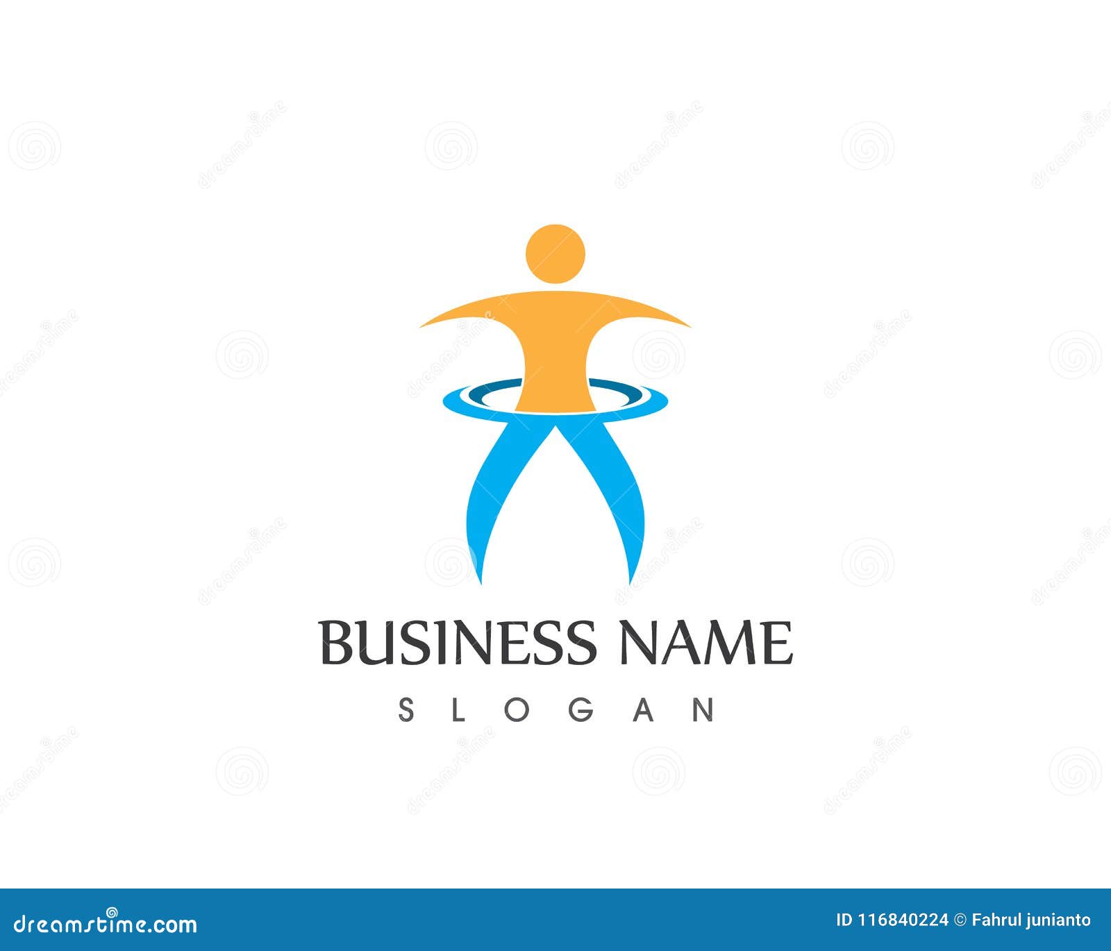 Human Active Logo Vector Template Stock Vector - Illustration of office ...
