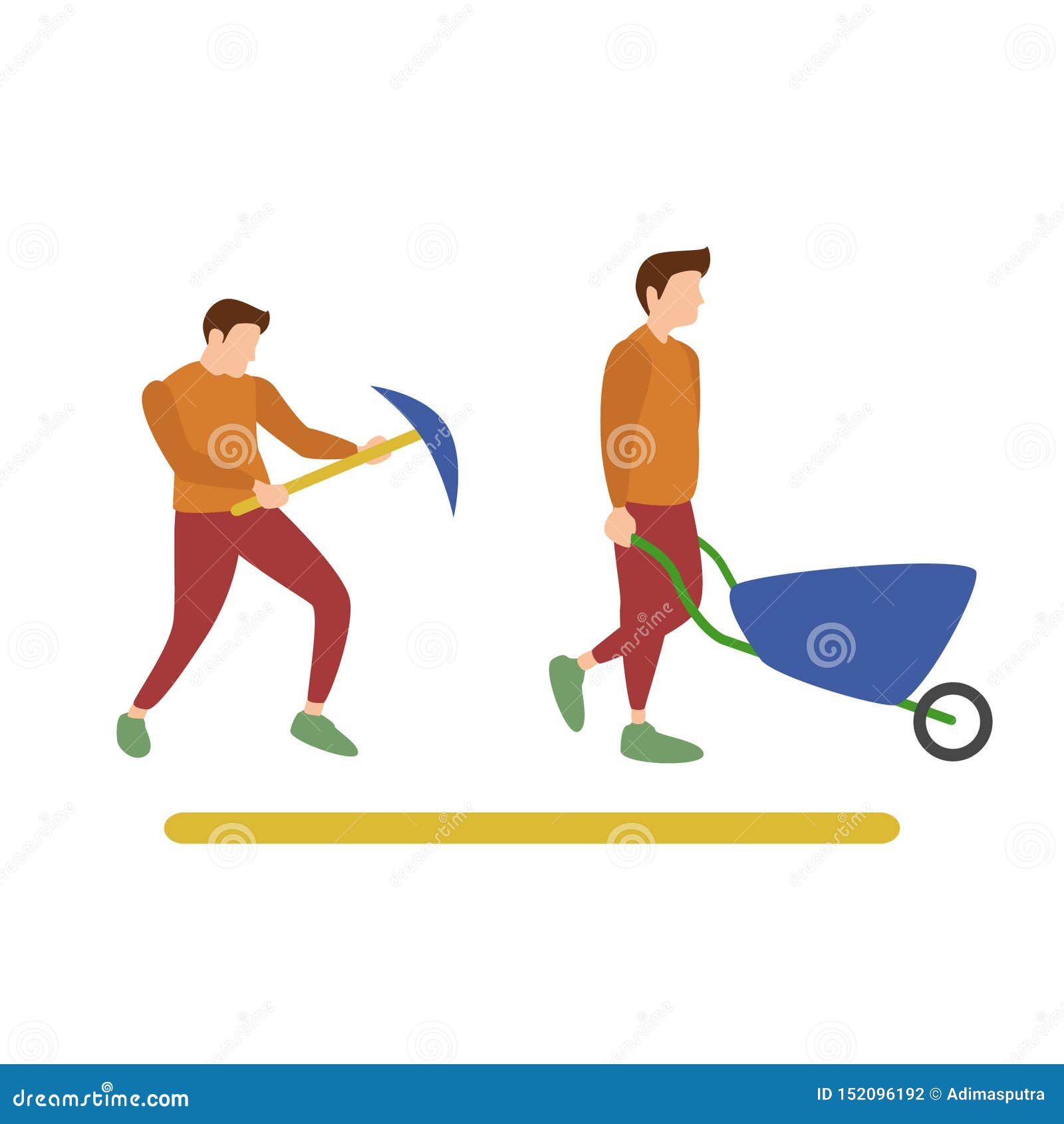 Human Activities Work stock vector. Illustration of adult - 152096192