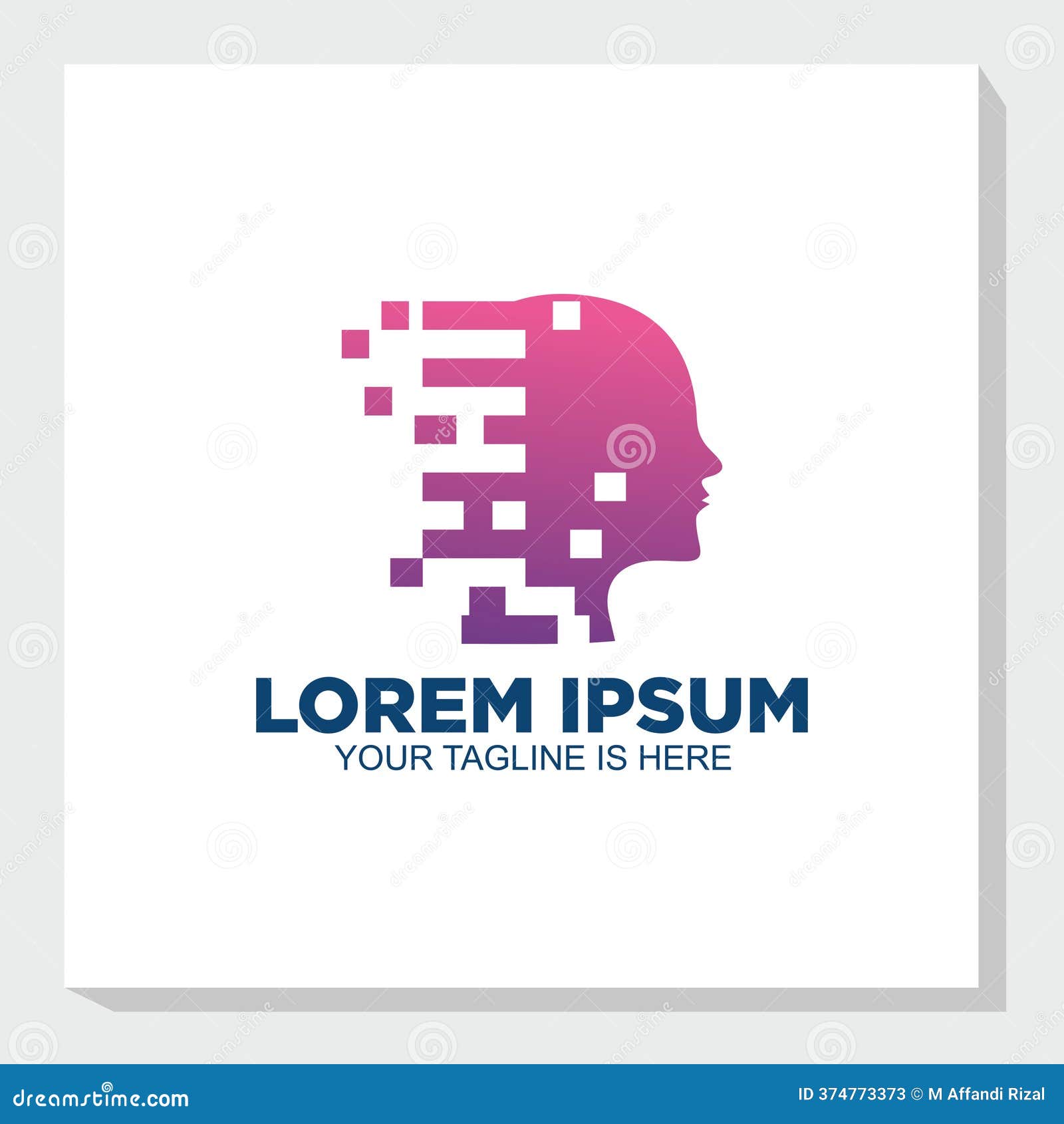 Brain Logos Black Vector Set. Mind Organ Consciousness Twists Symbol ...