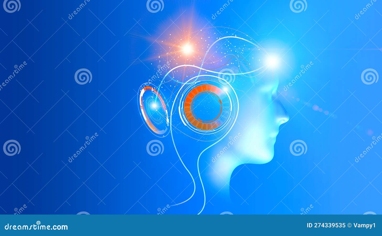 Synapses In Human Brain, Neurons Royalty-Free Stock Photo ...