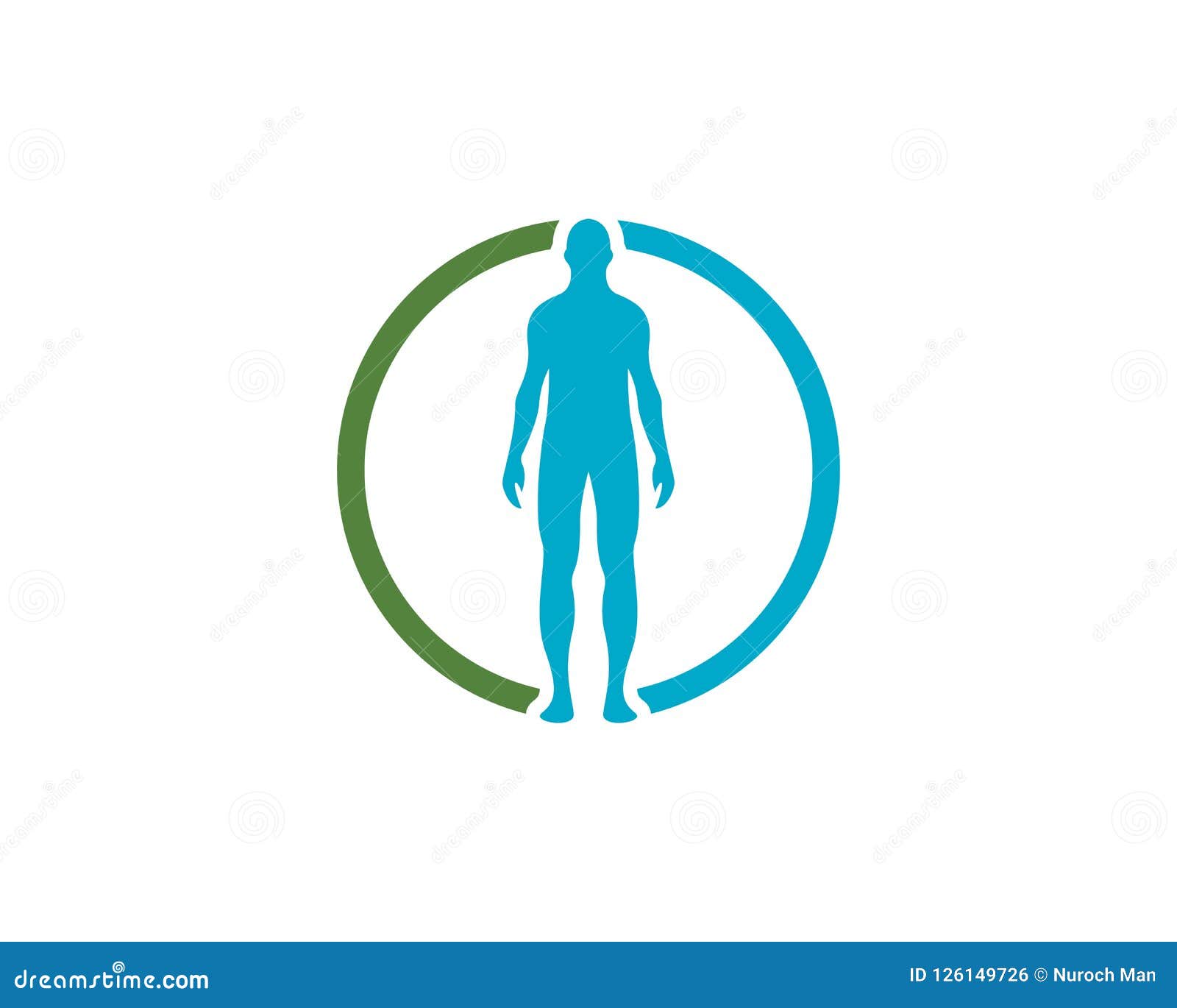 Human anatomy logo icons stock vector. Illustration of full - 126149726